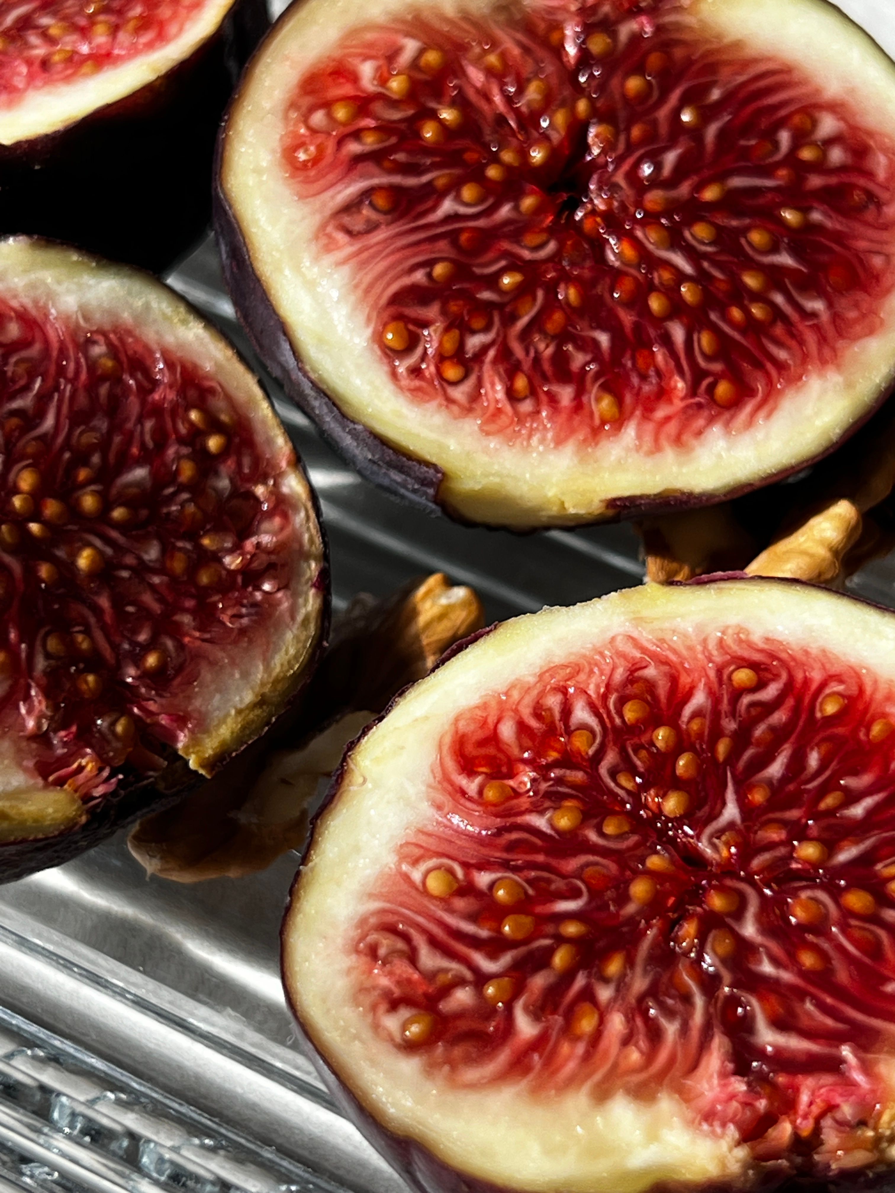 Figs Fruit Cut in Half · Free Stock Photo
