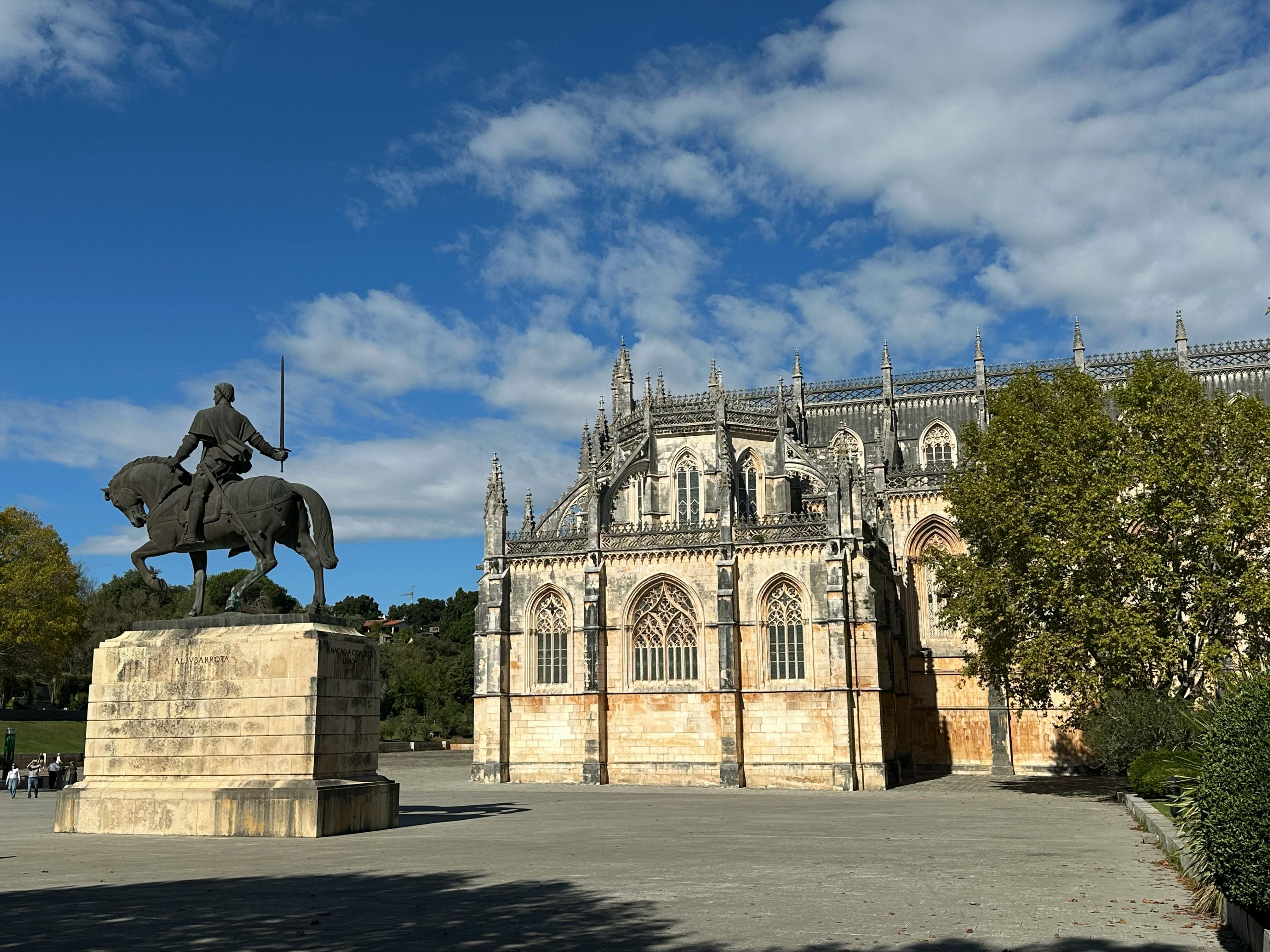 Batalha Monastery and Equestrian Statue in Portugal · Free Stock Photo