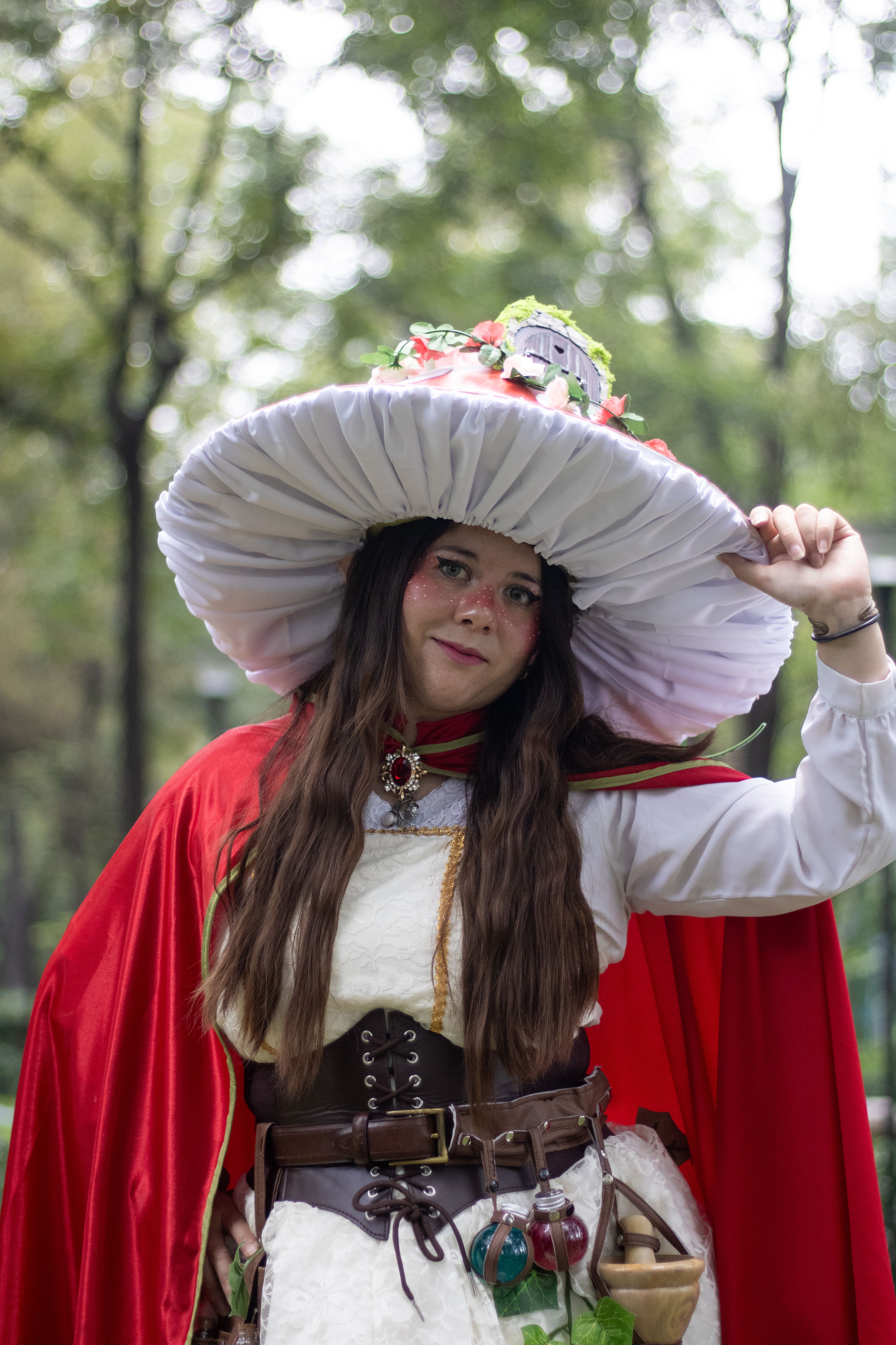 Fantasy Costume Portrait in Woodland Setting · Free Stock Photo
