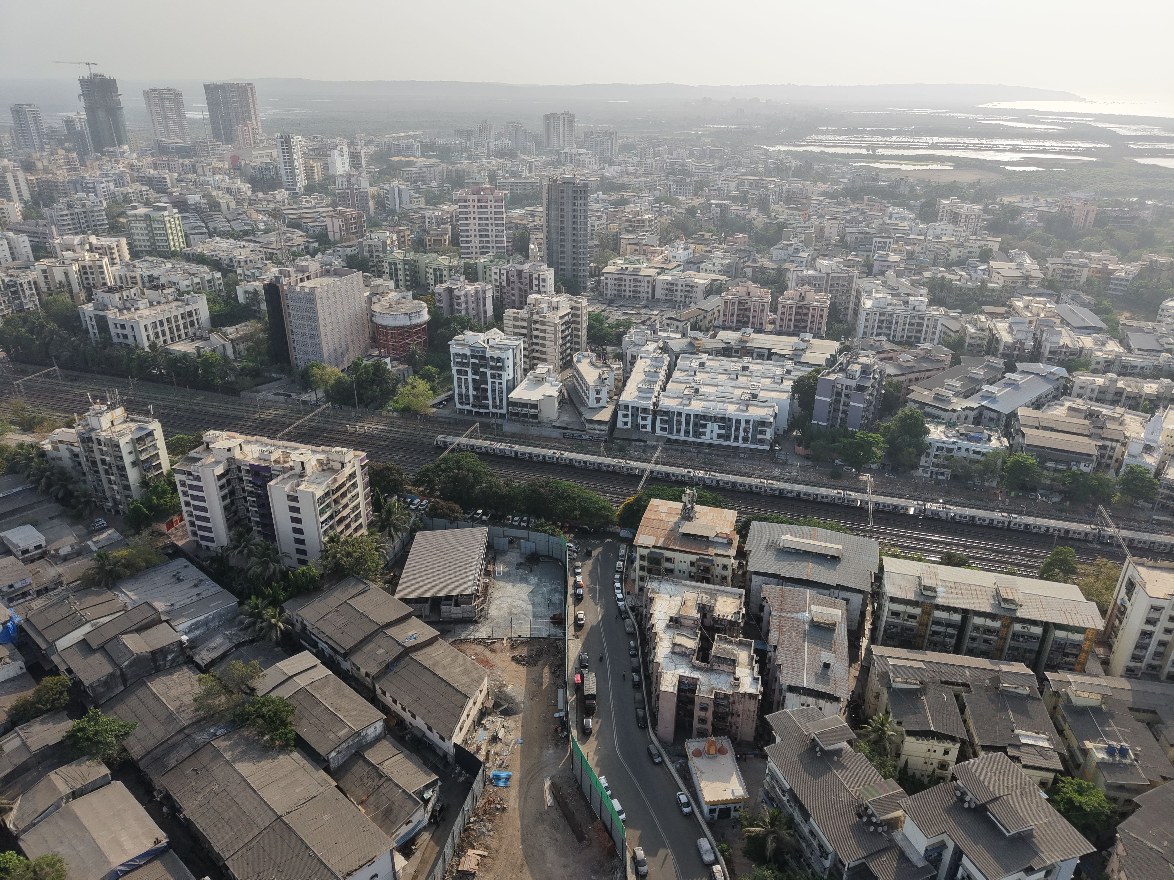 Aerial View of Mumbai Cityscape at Daytime · Free Stock Photo