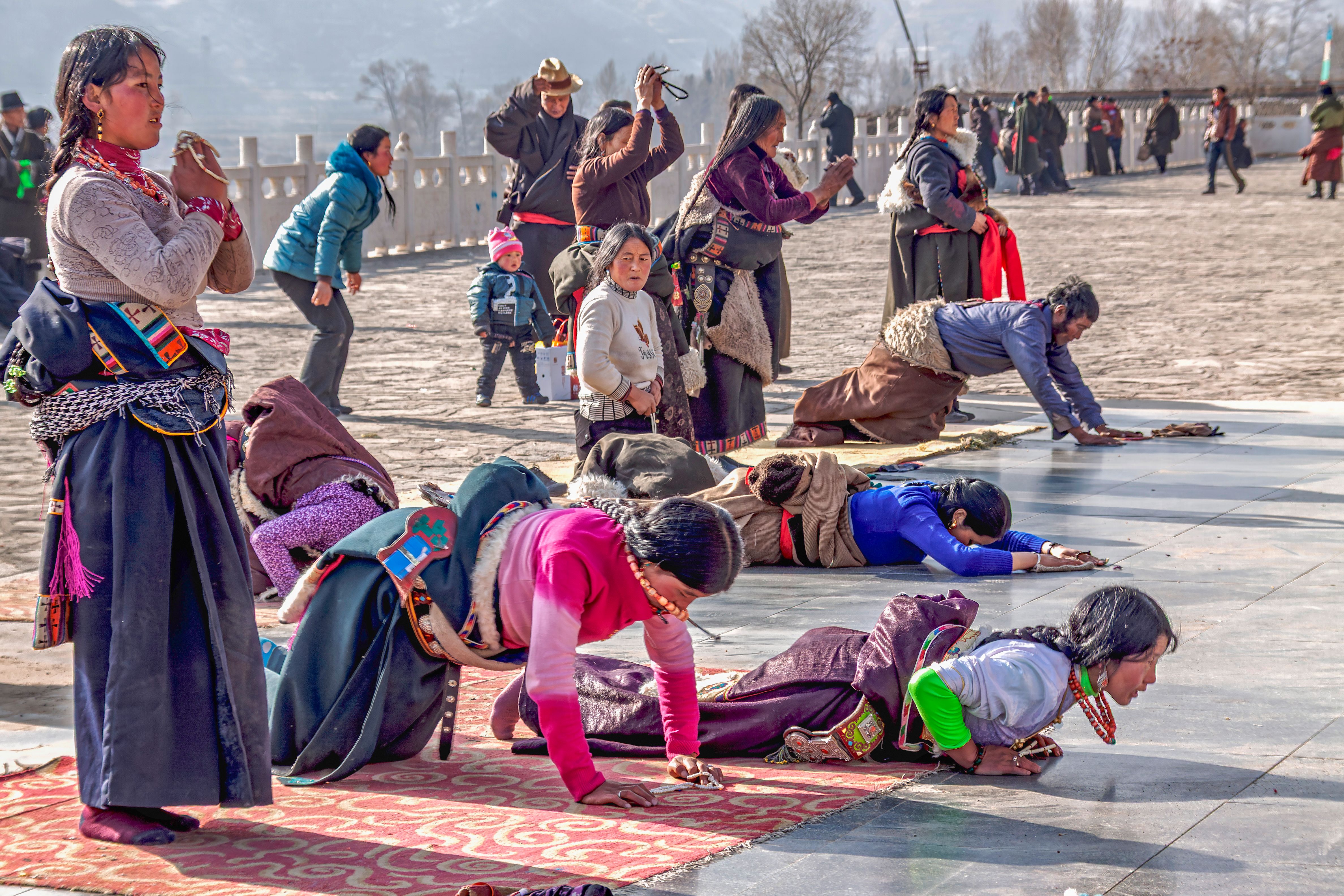 Cultural Ritual in Outdoor Setting · Free Stock Photo
