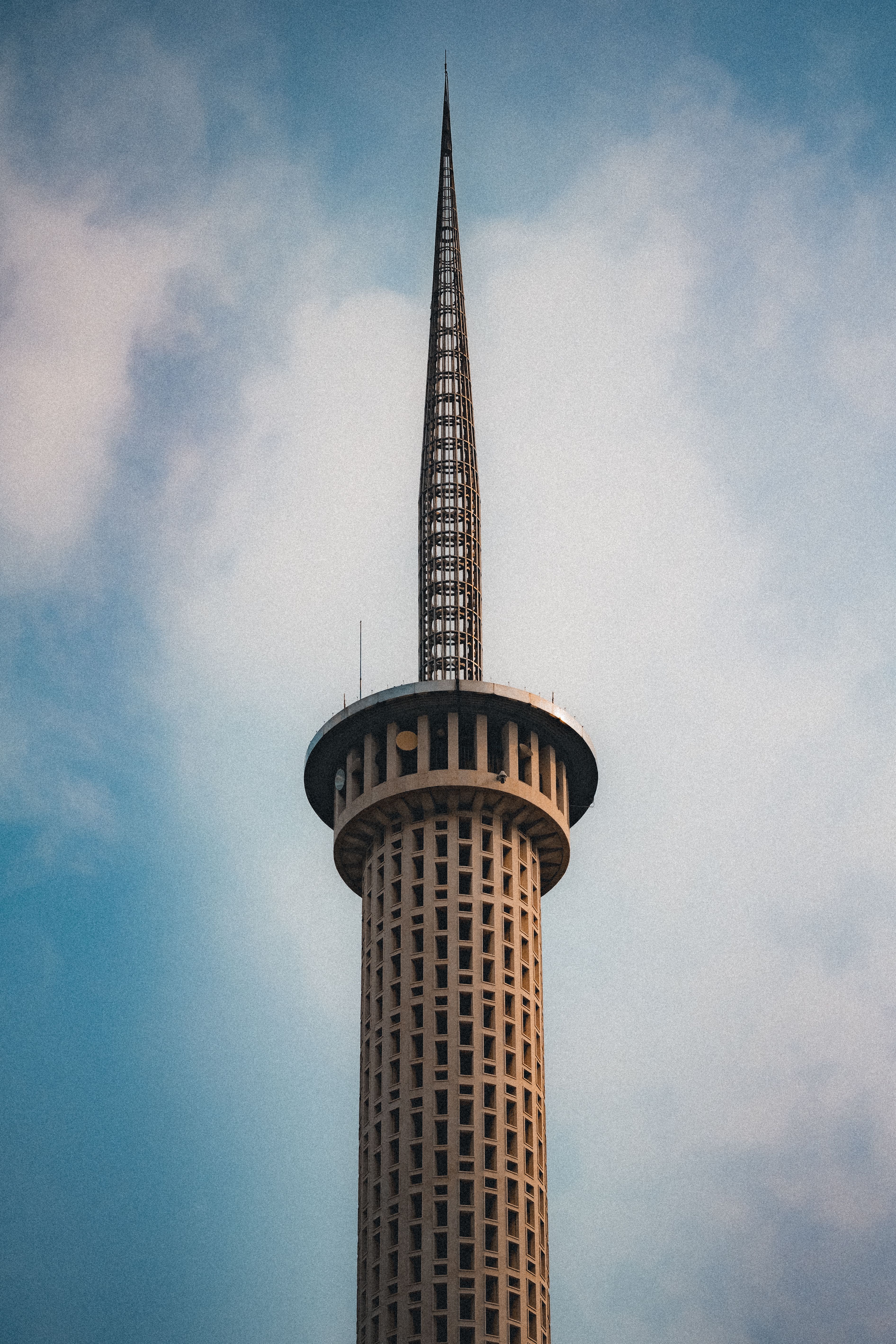 Tower Spire Against Clear Sky · Free Stock Photo