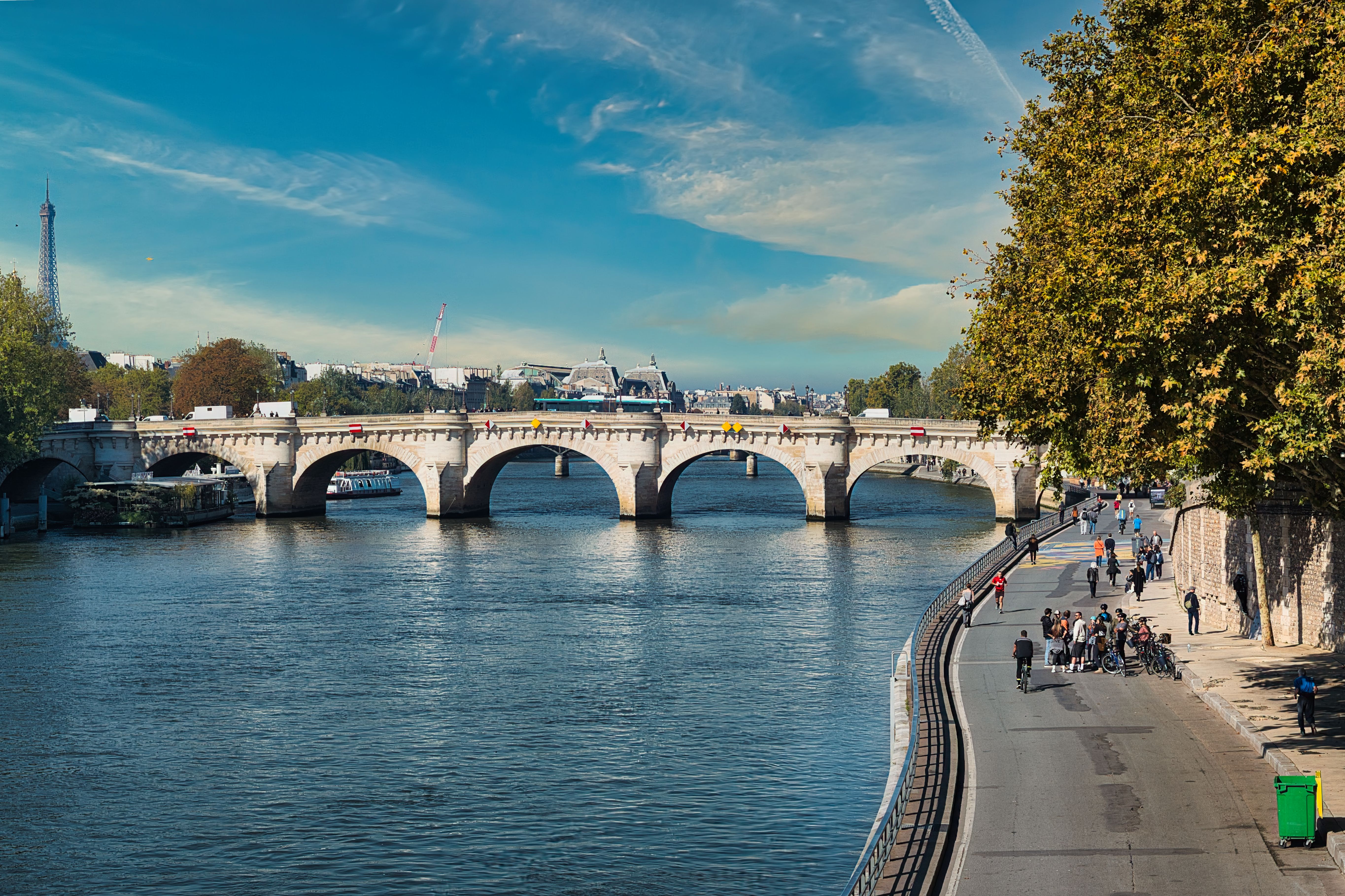 Scenic View of Pont Neuf and Seine in Paris · Free Stock Photo