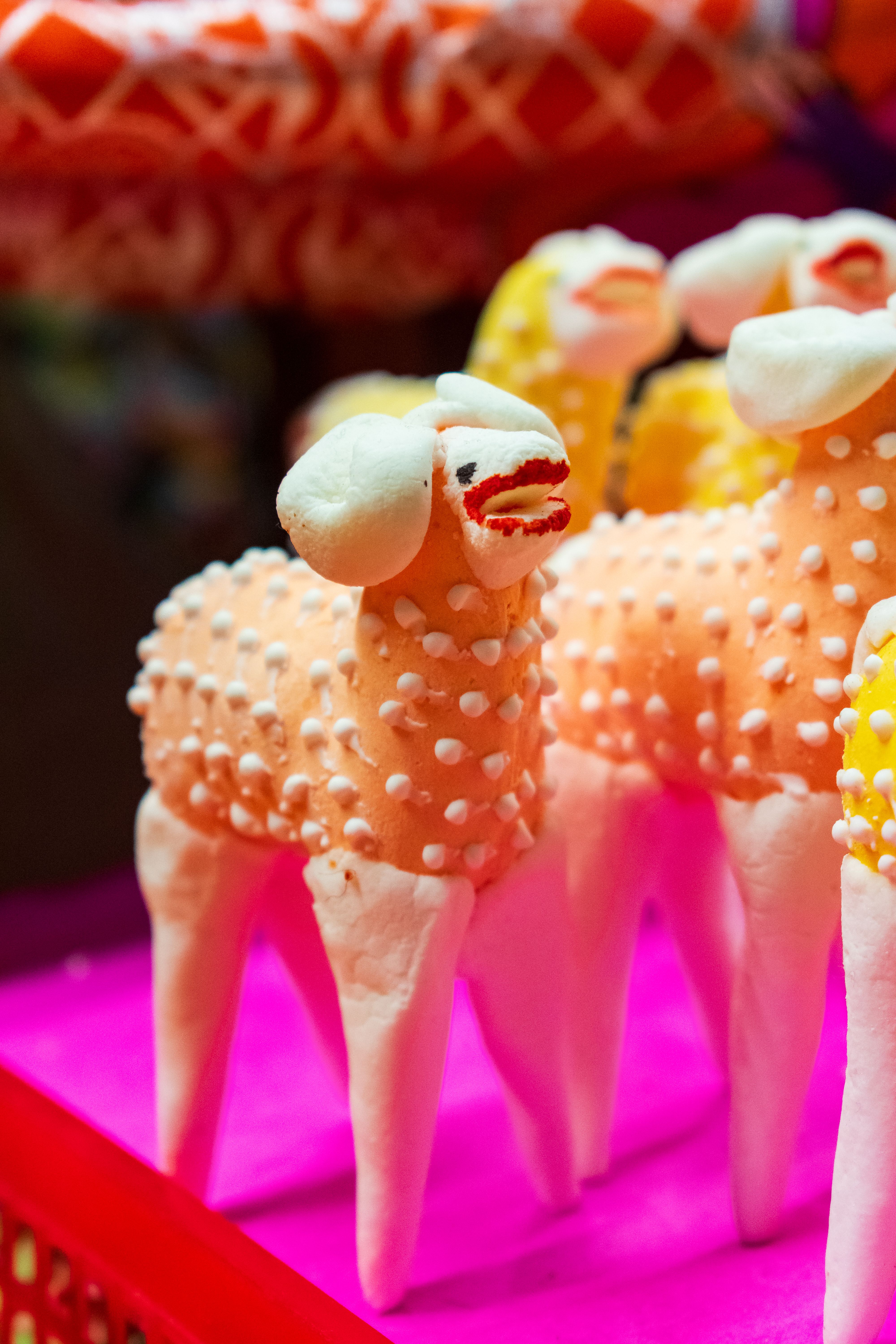 Colorful Sugar Animals at Mexican Market · Free Stock Photo