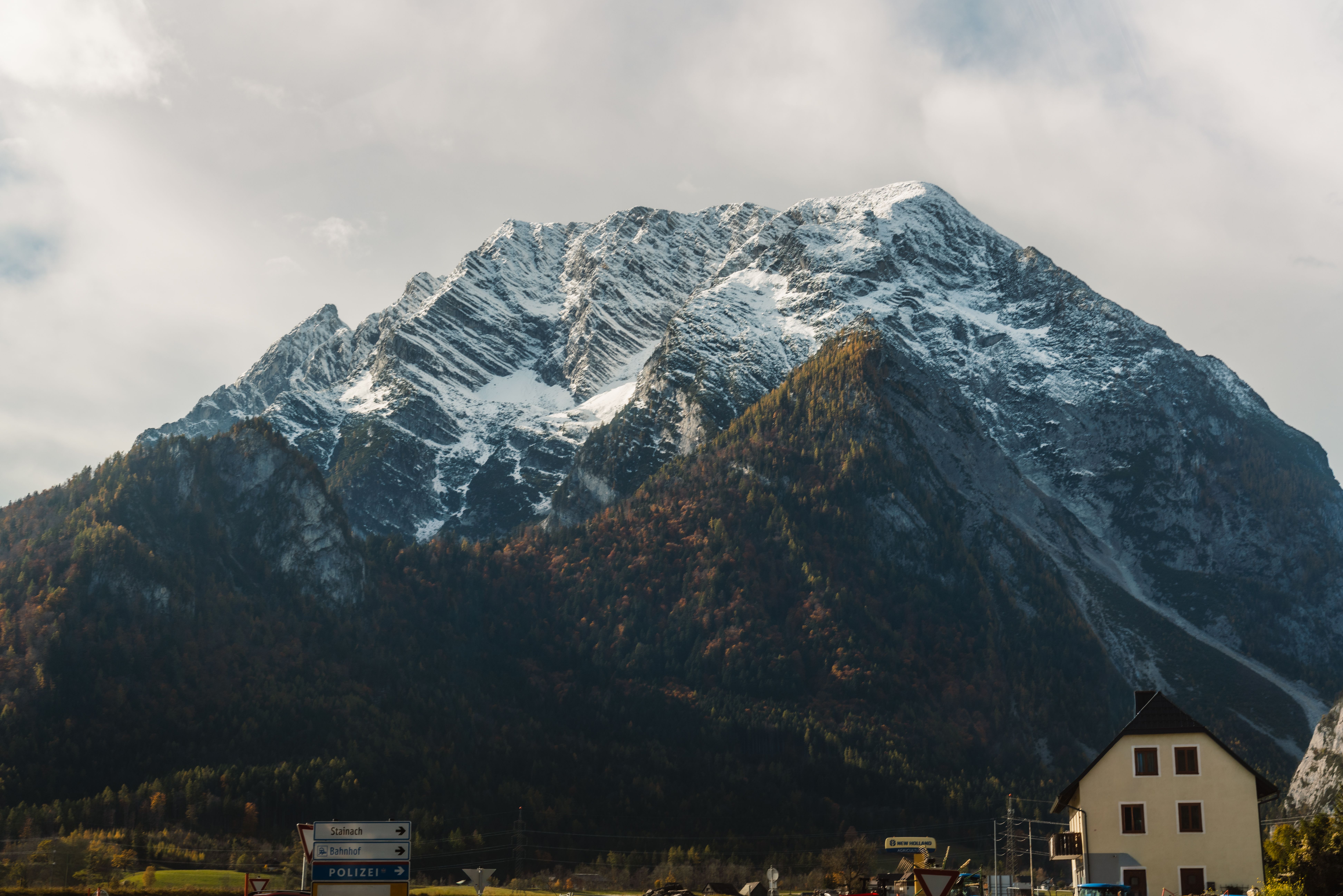 Stunning Snowcapped Mountain in Styria, Austria · Free Stock Photo