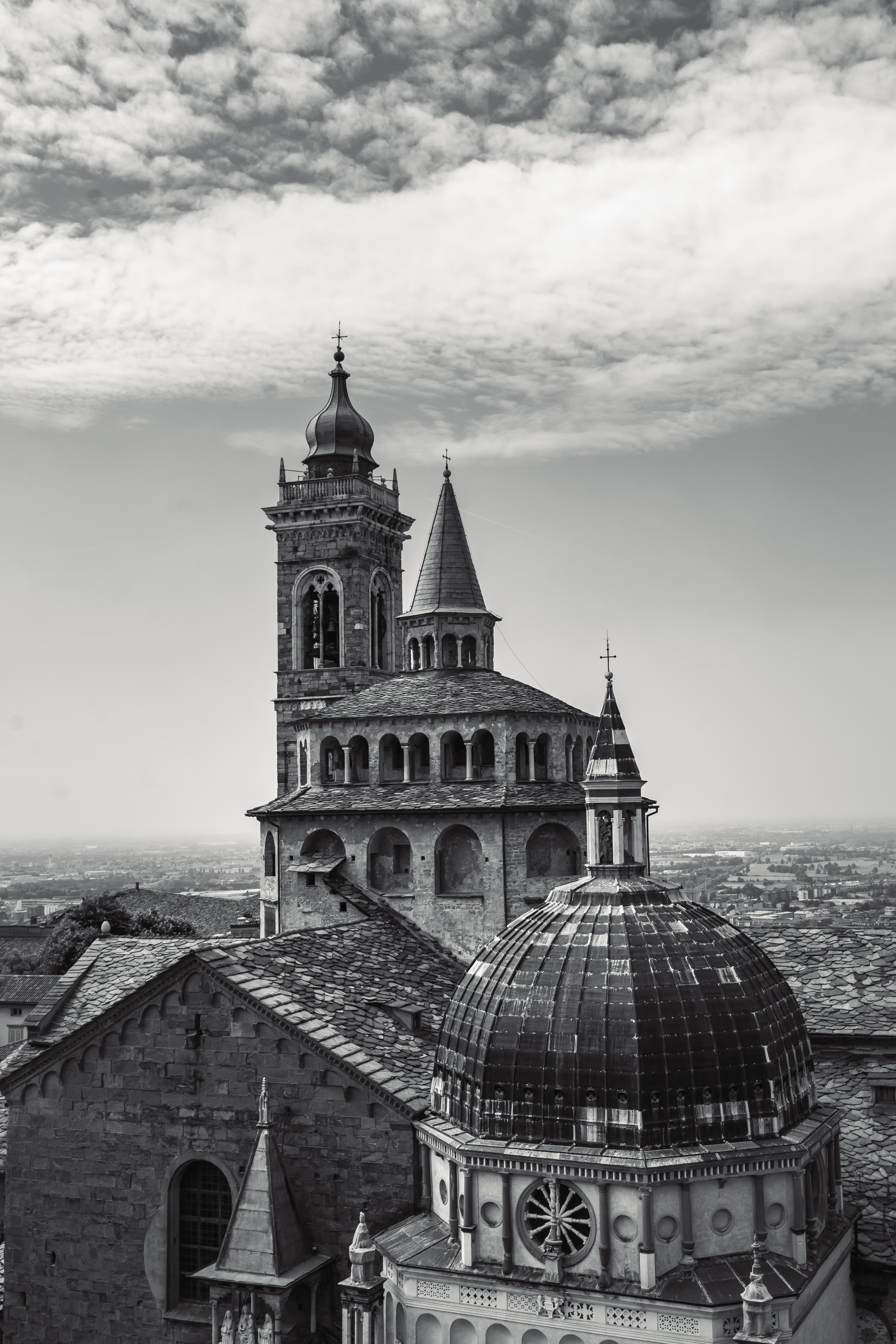 Historic Italian Church with Dramatic Sky · Free Stock Photo