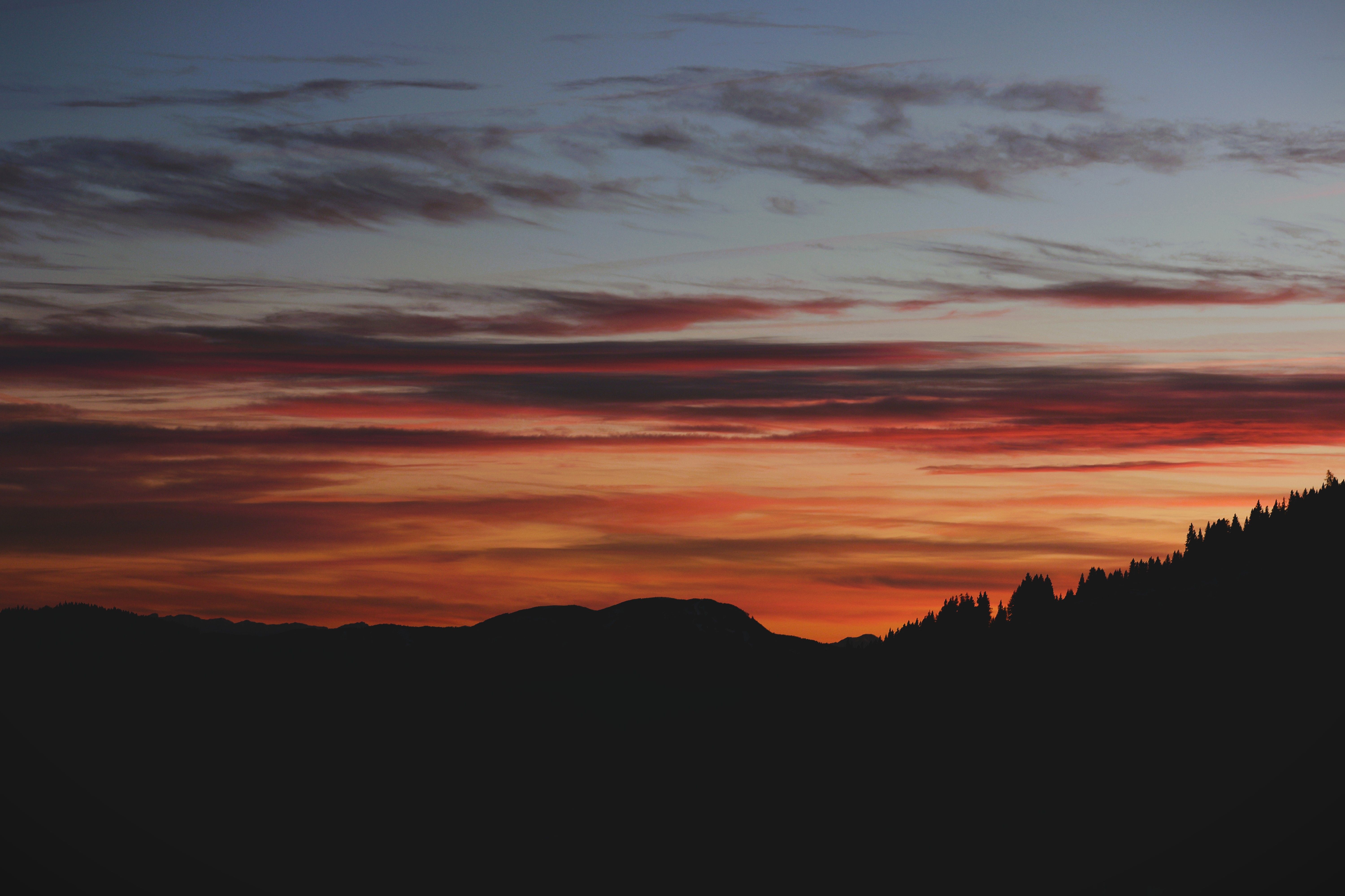 Mountain Landscape Sunset Photos, Download The BEST Free Mountain ...