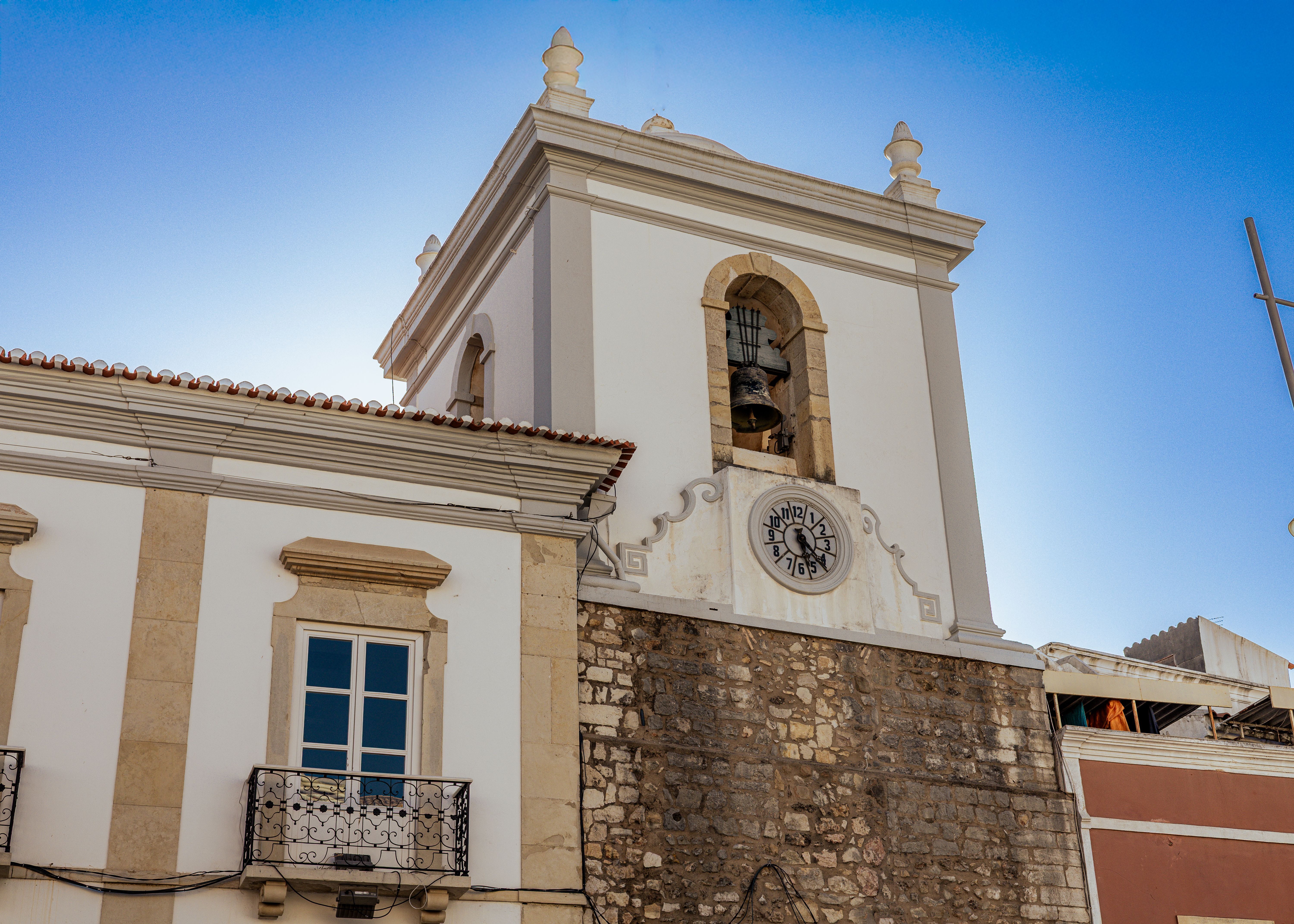 Historic Bell Tower in Loulé, Portugal · Free Stock Photo