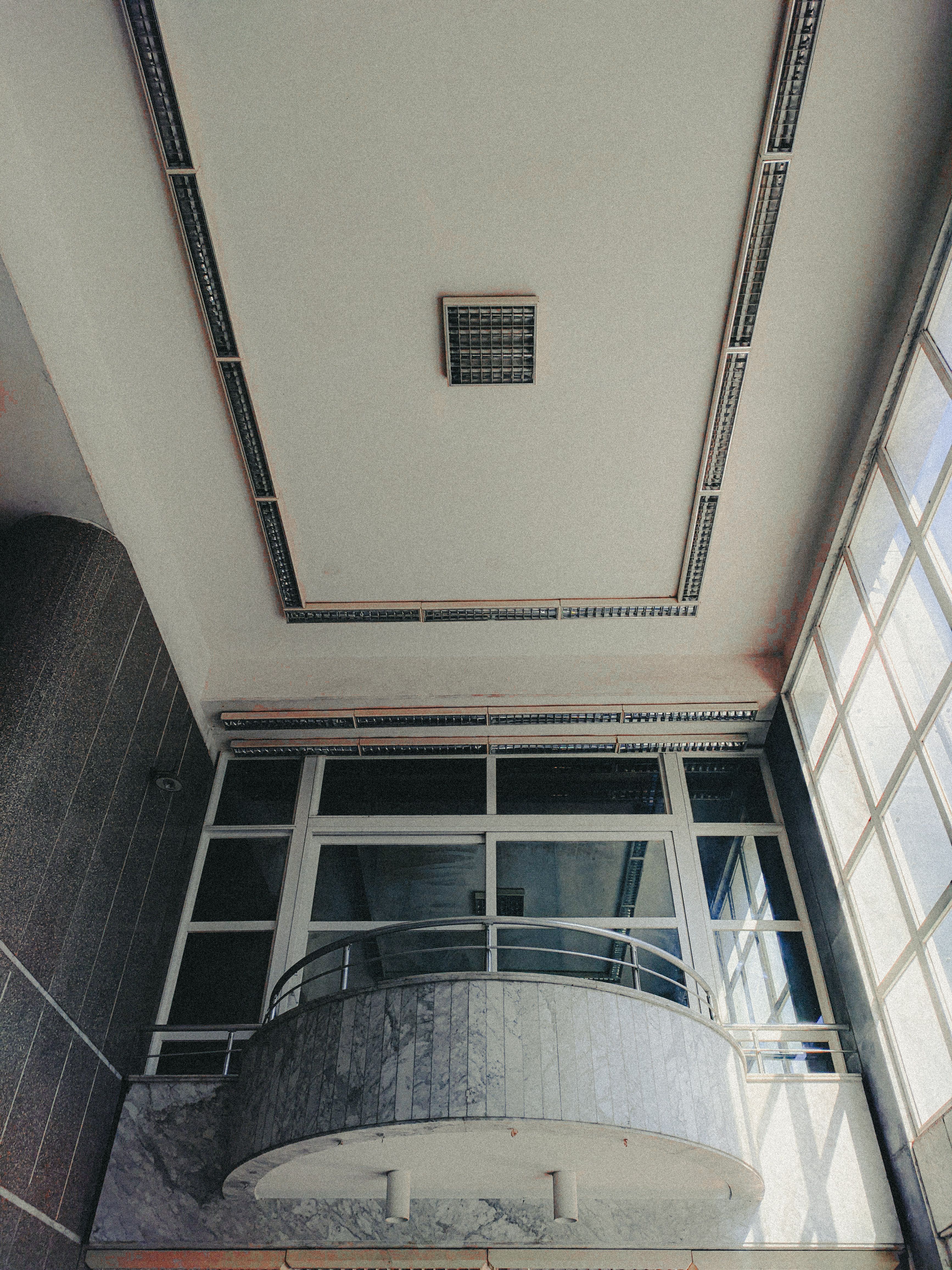 Modern Architectural Window with Symmetrical Design · Free Stock Photo