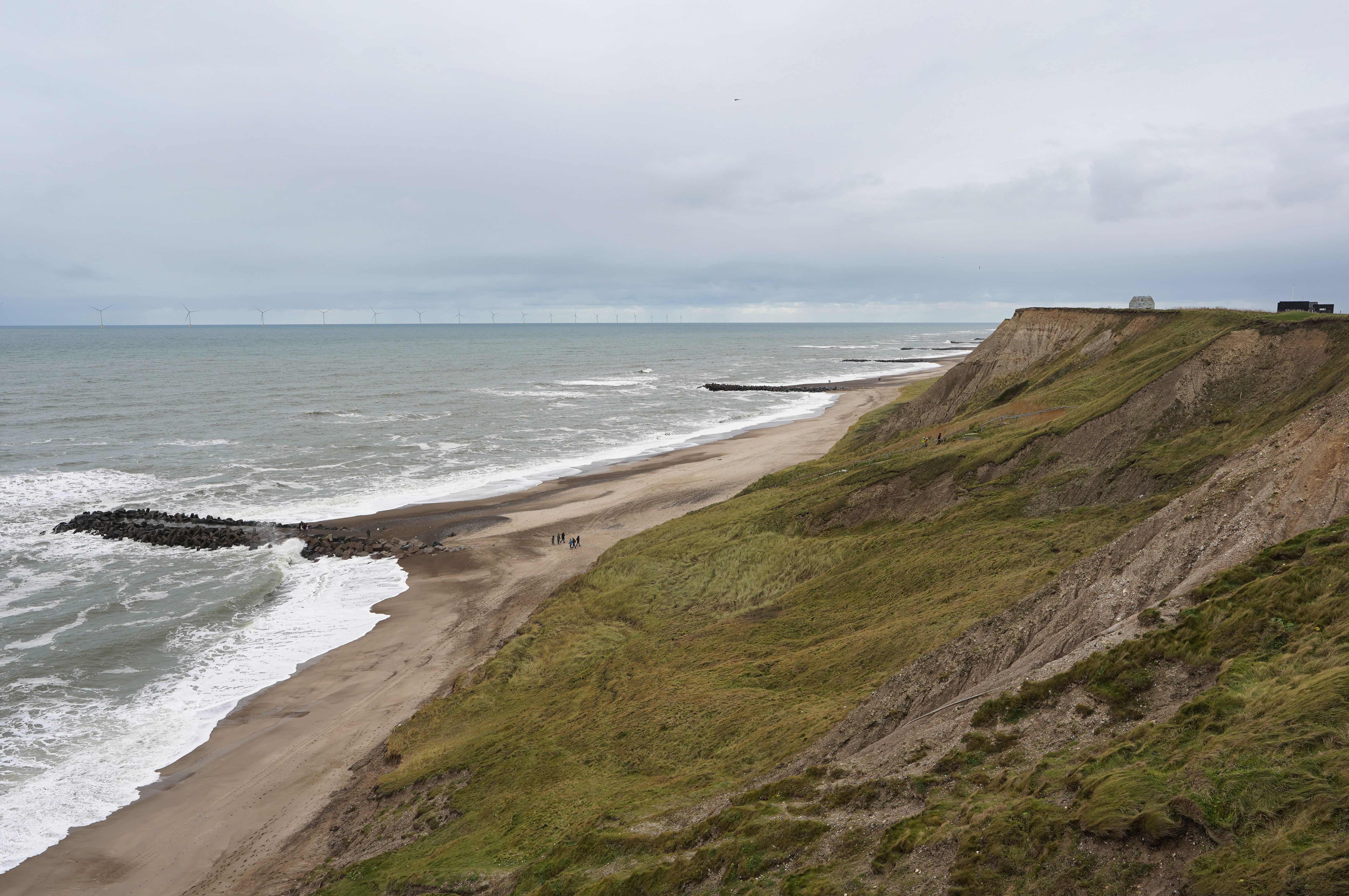 Scenic Coastal Cliffs at Lemvig, Denmark · Free Stock Photo