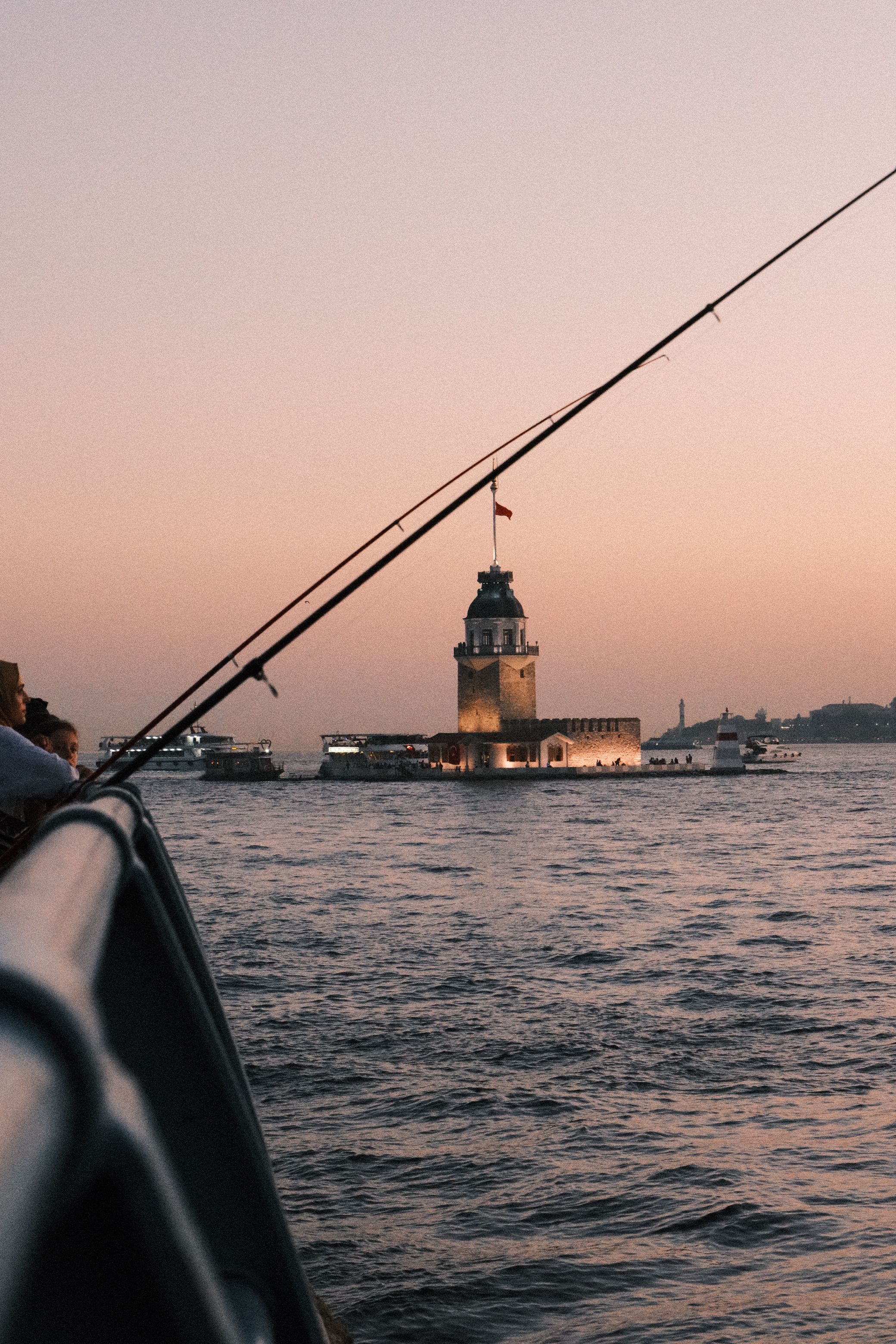 Scenic View of Maiden's Tower at Sunset · Free Stock Photo