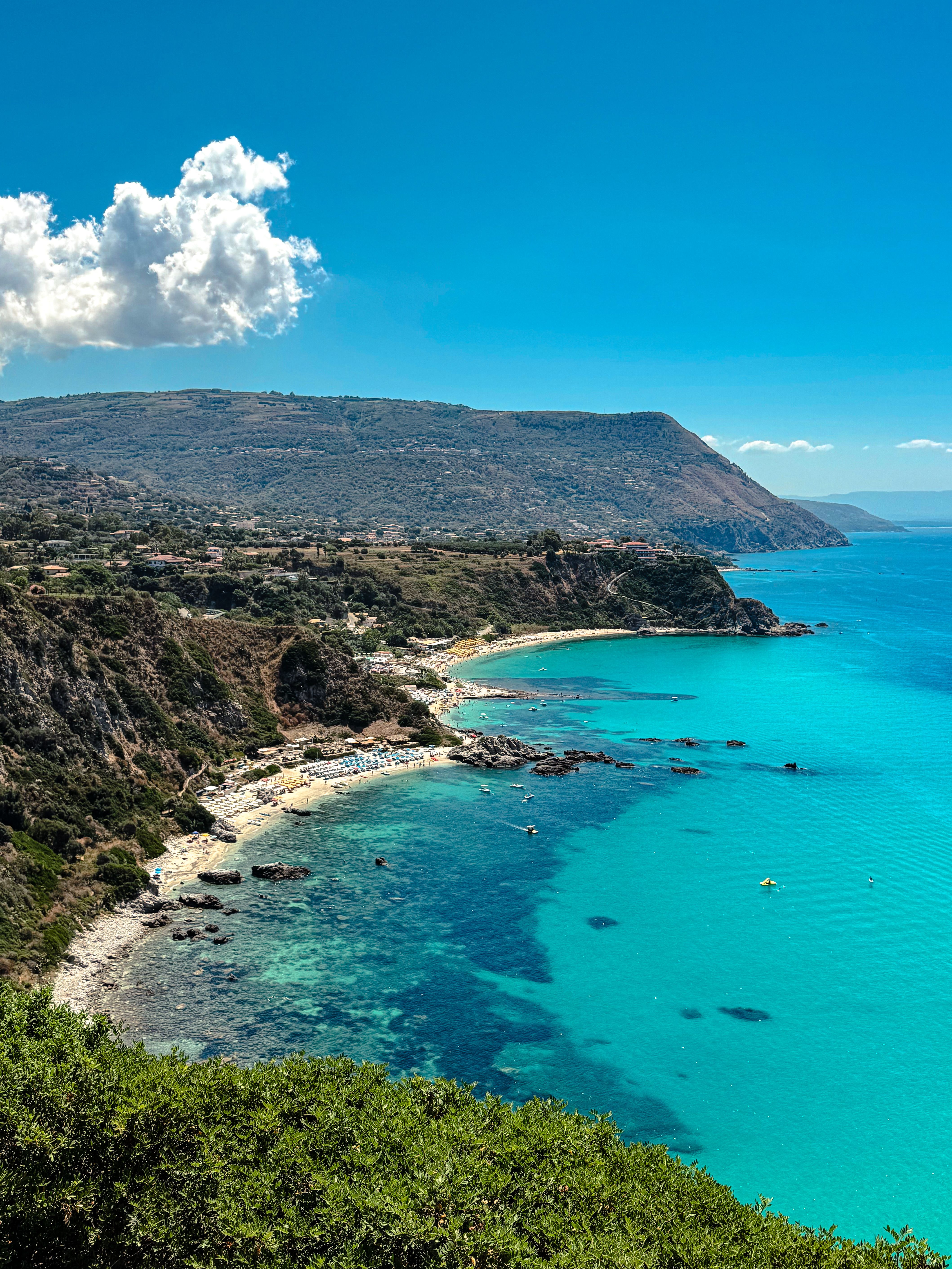 View+Of+Tonnara+Beach+In+Palmi,+Italy Photos, Download The BEST Free ...