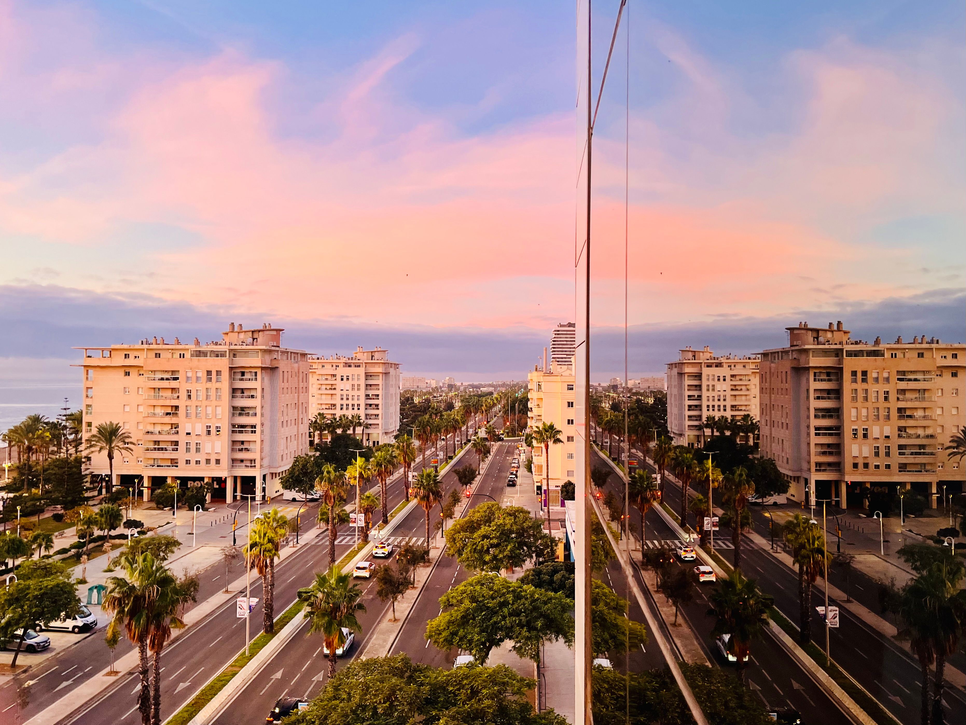 Stunning Sunrise Over City Boulevard · Free Stock Photo