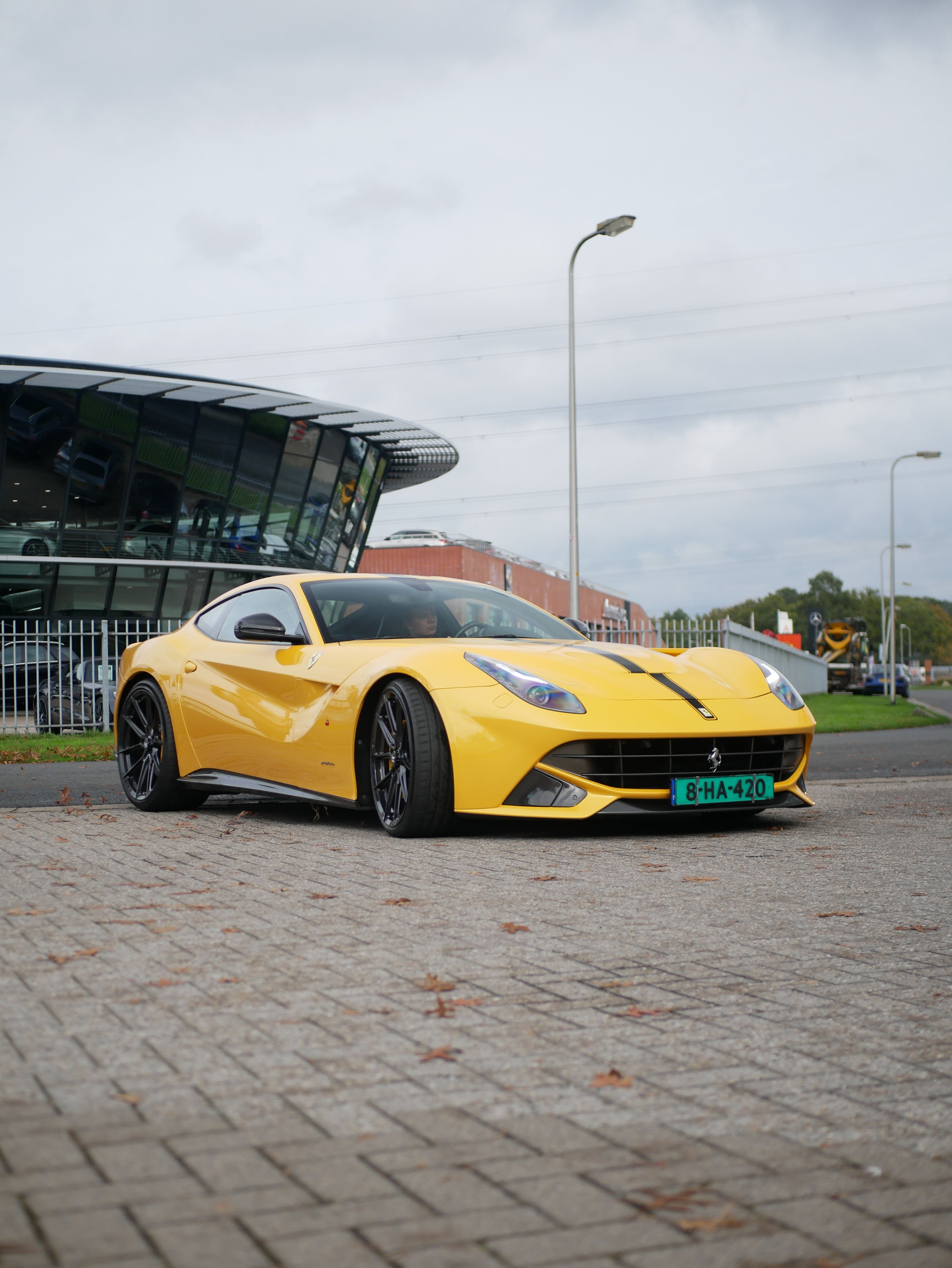 Gray Ferrari F12 Berlinetta · Free Stock Photo