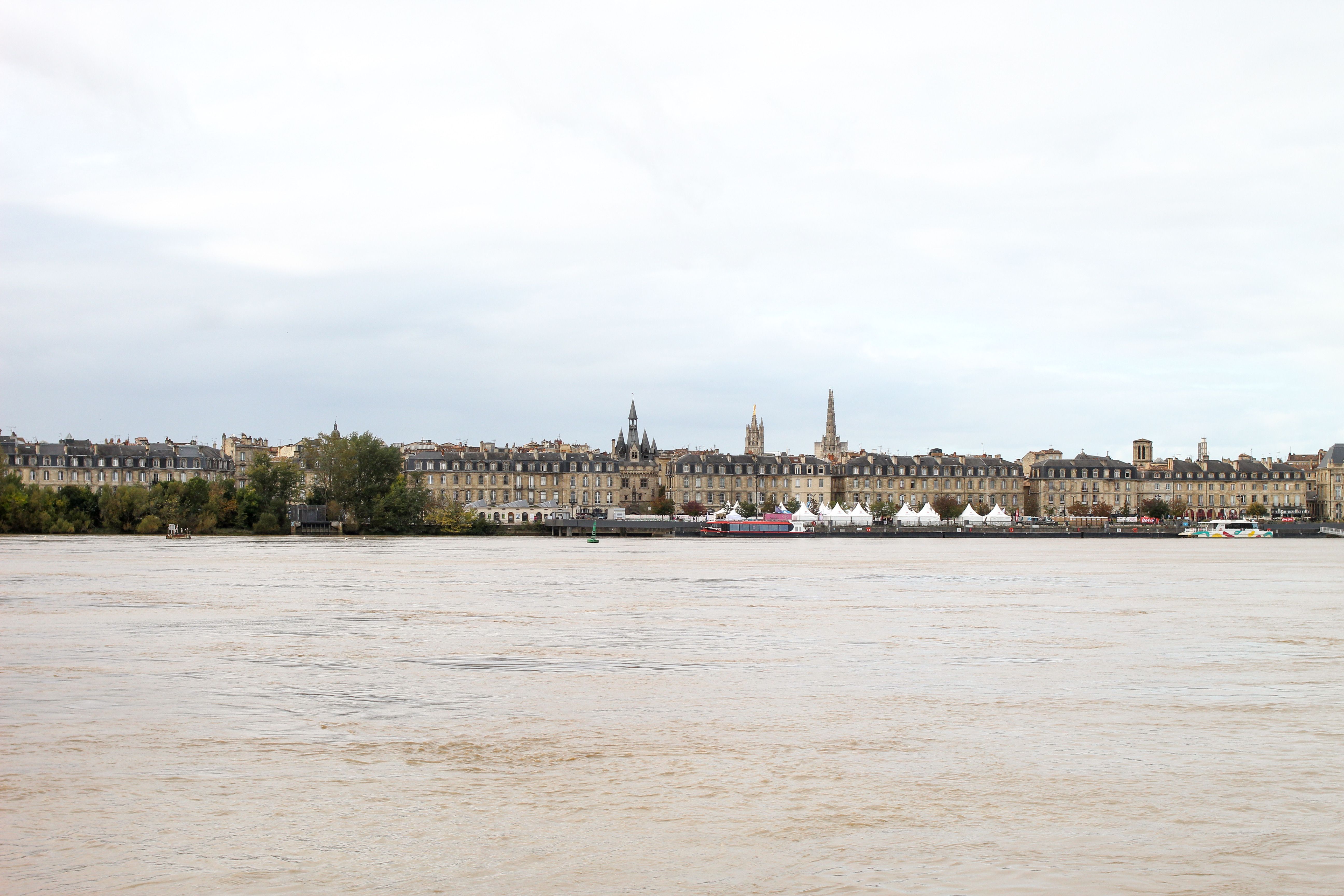 Panoramic View of Bordeaux Waterfront · Free Stock Photo