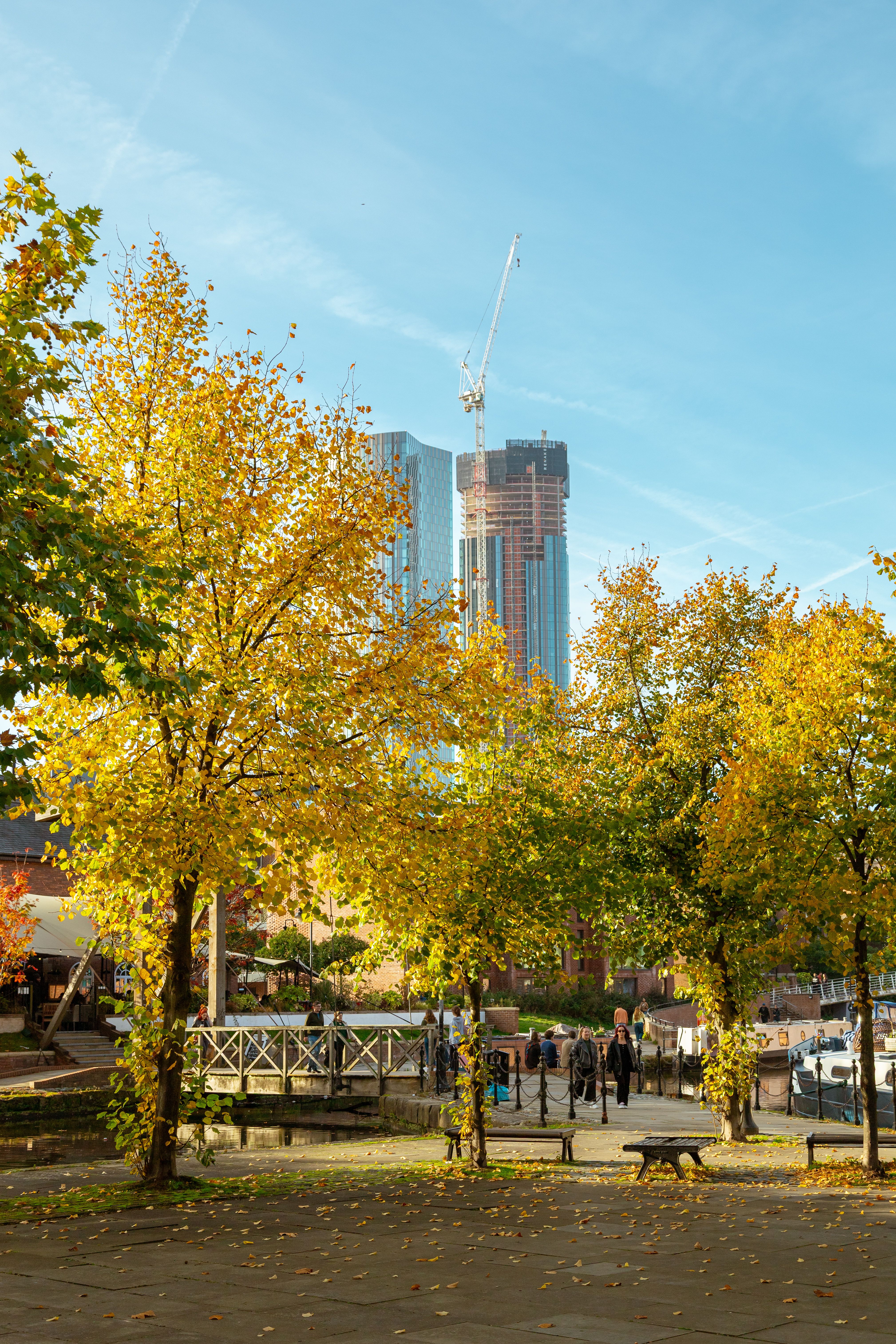 Autumn Scene in Castlefield, Manchester · Free Stock Photo