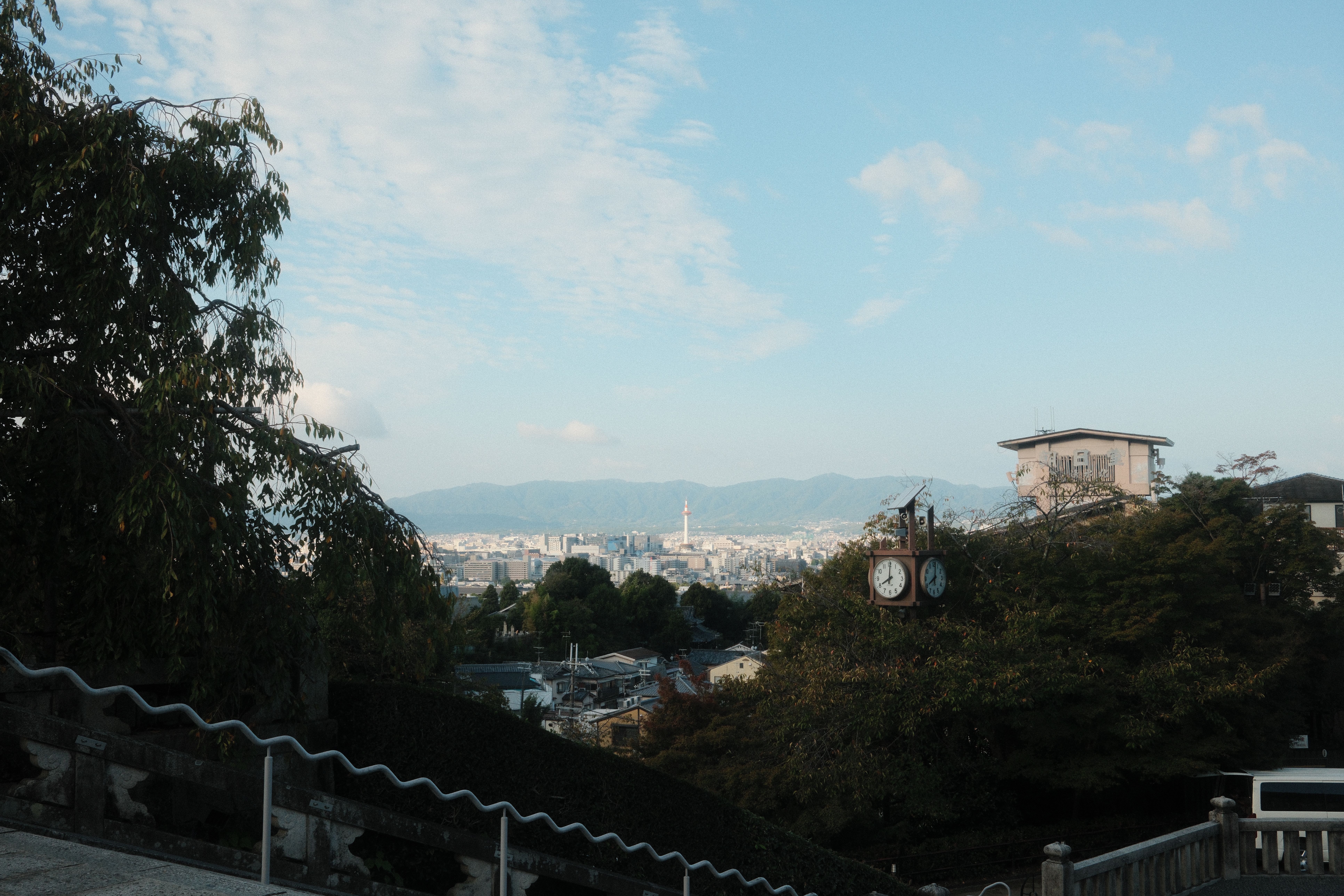Scenic View of Kyoto City with Kyoto Tower · Free Stock Photo