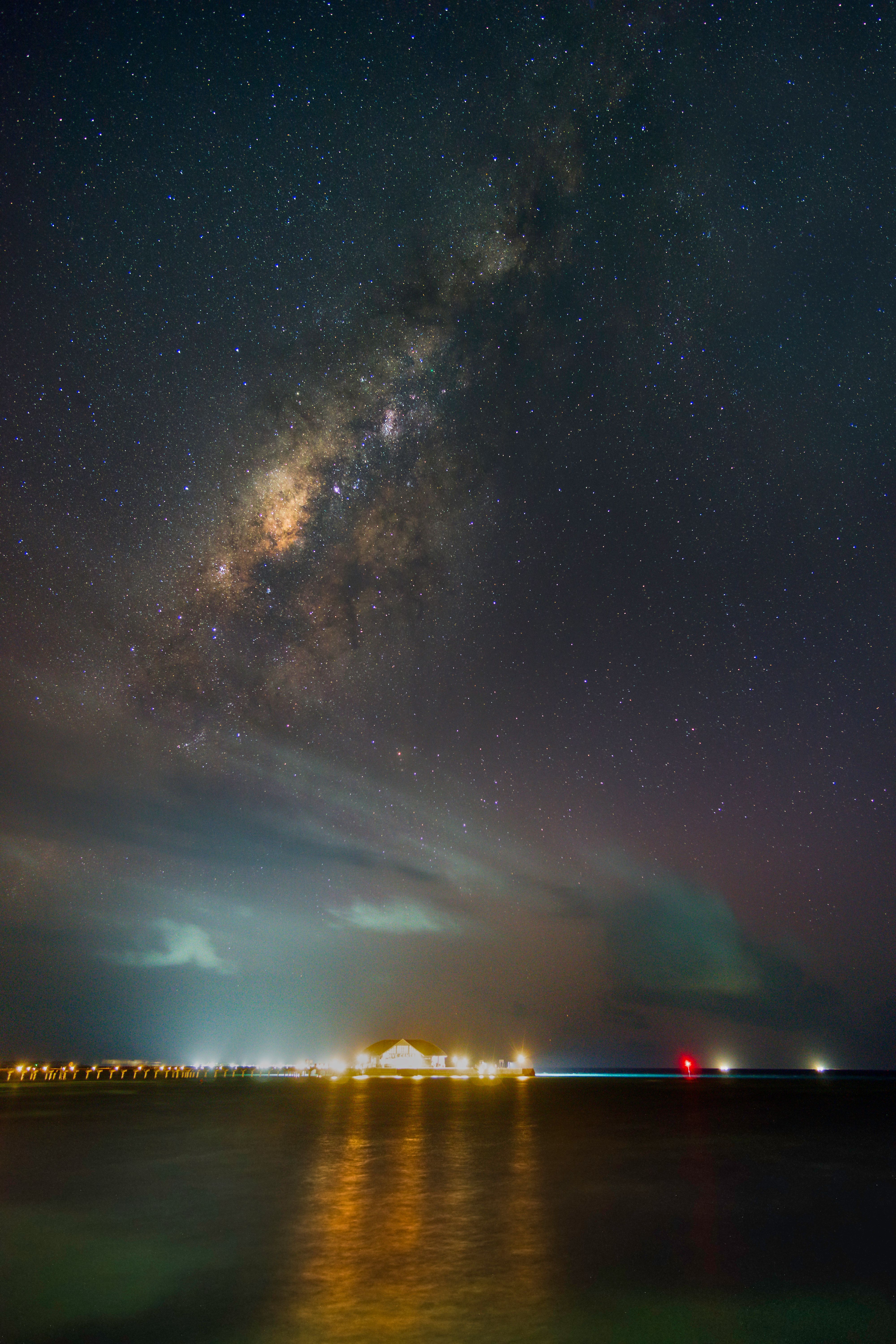 Stunning Milky Way over Maldives Night Sky · Free Stock Photo