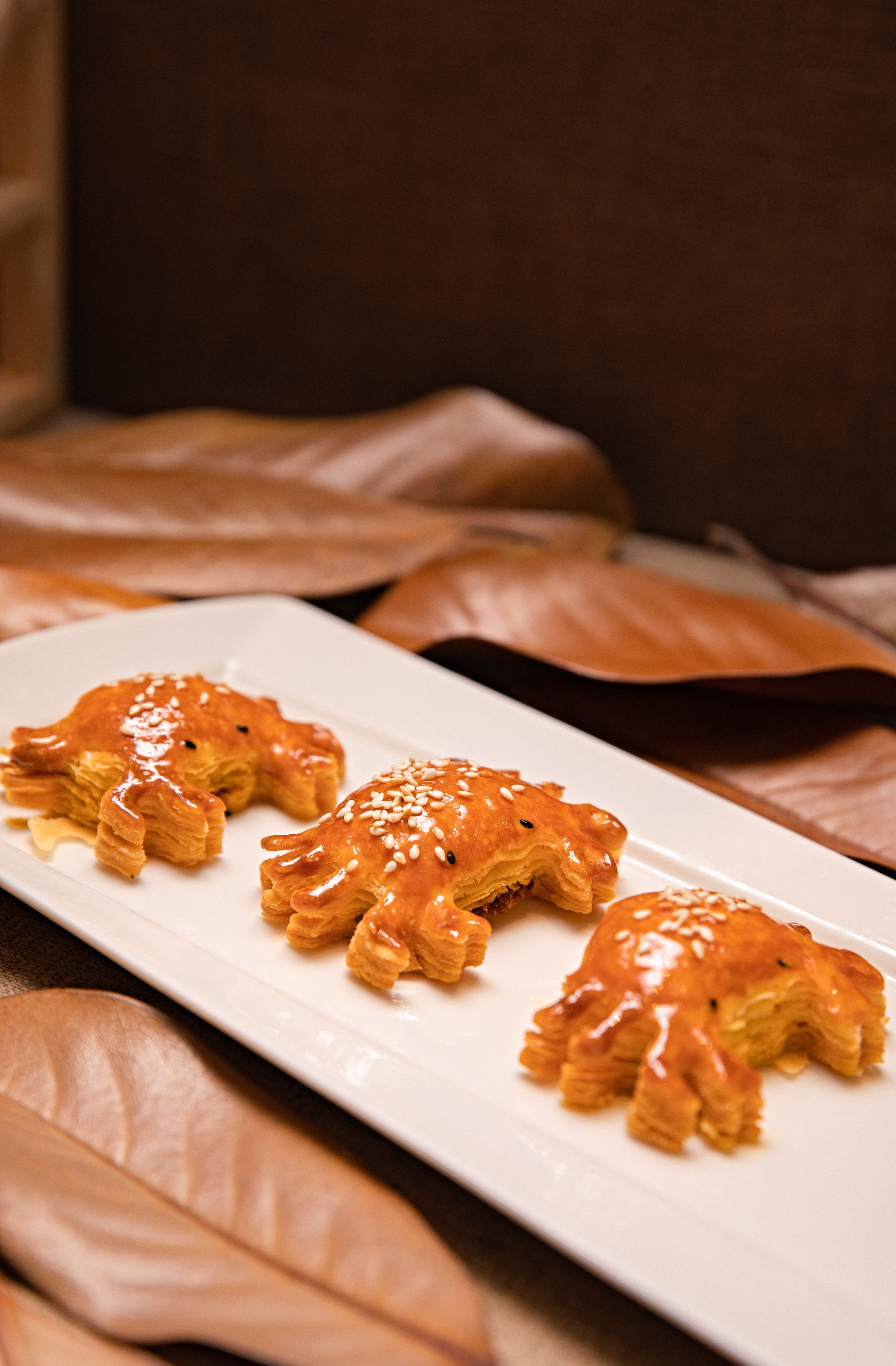 Fall-Themed Animal-Shaped Pastries on Plate · Free Stock Photo