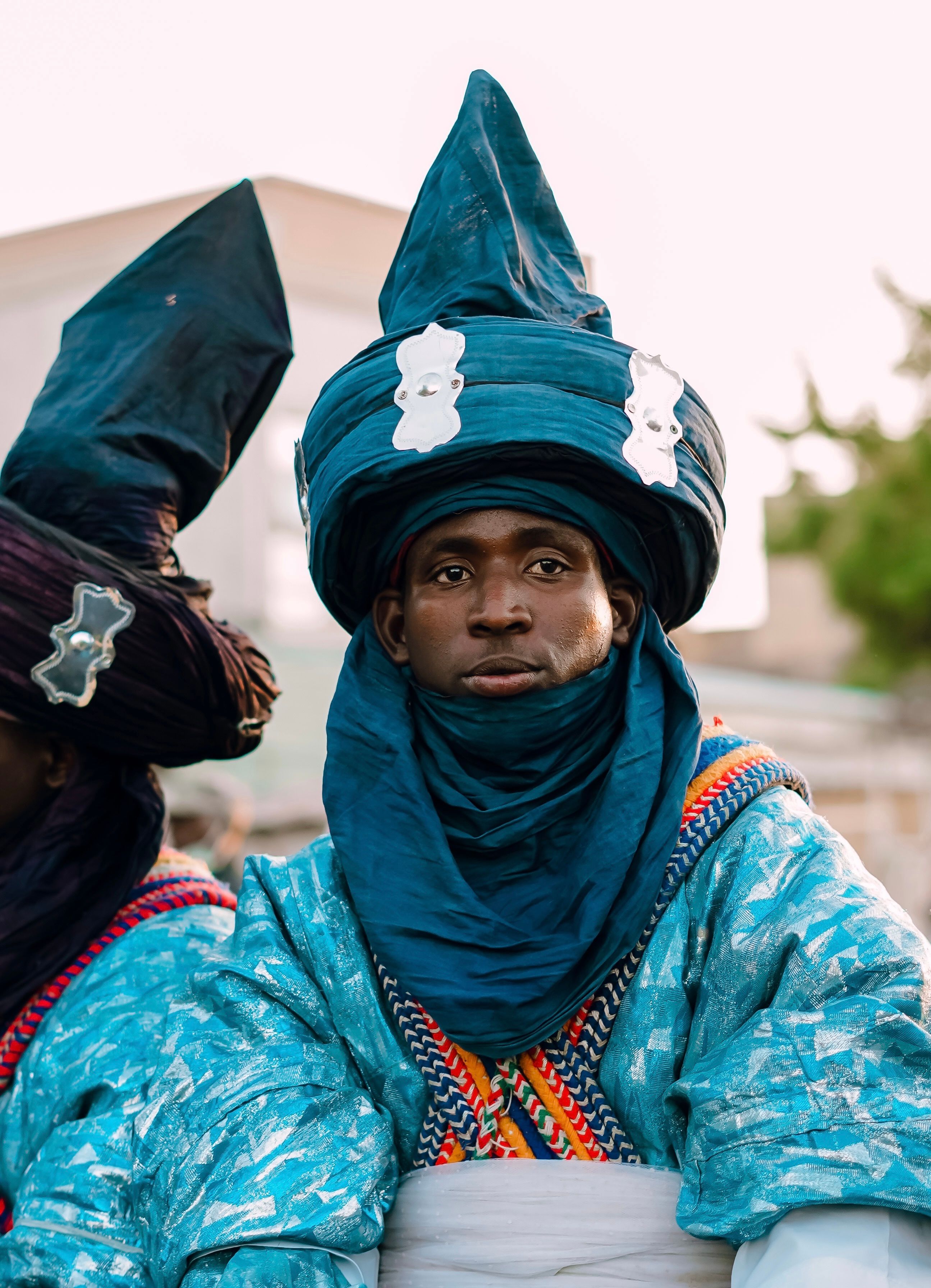 Traditional Nigerian Attire Celebration Portrait · Free Stock Photo