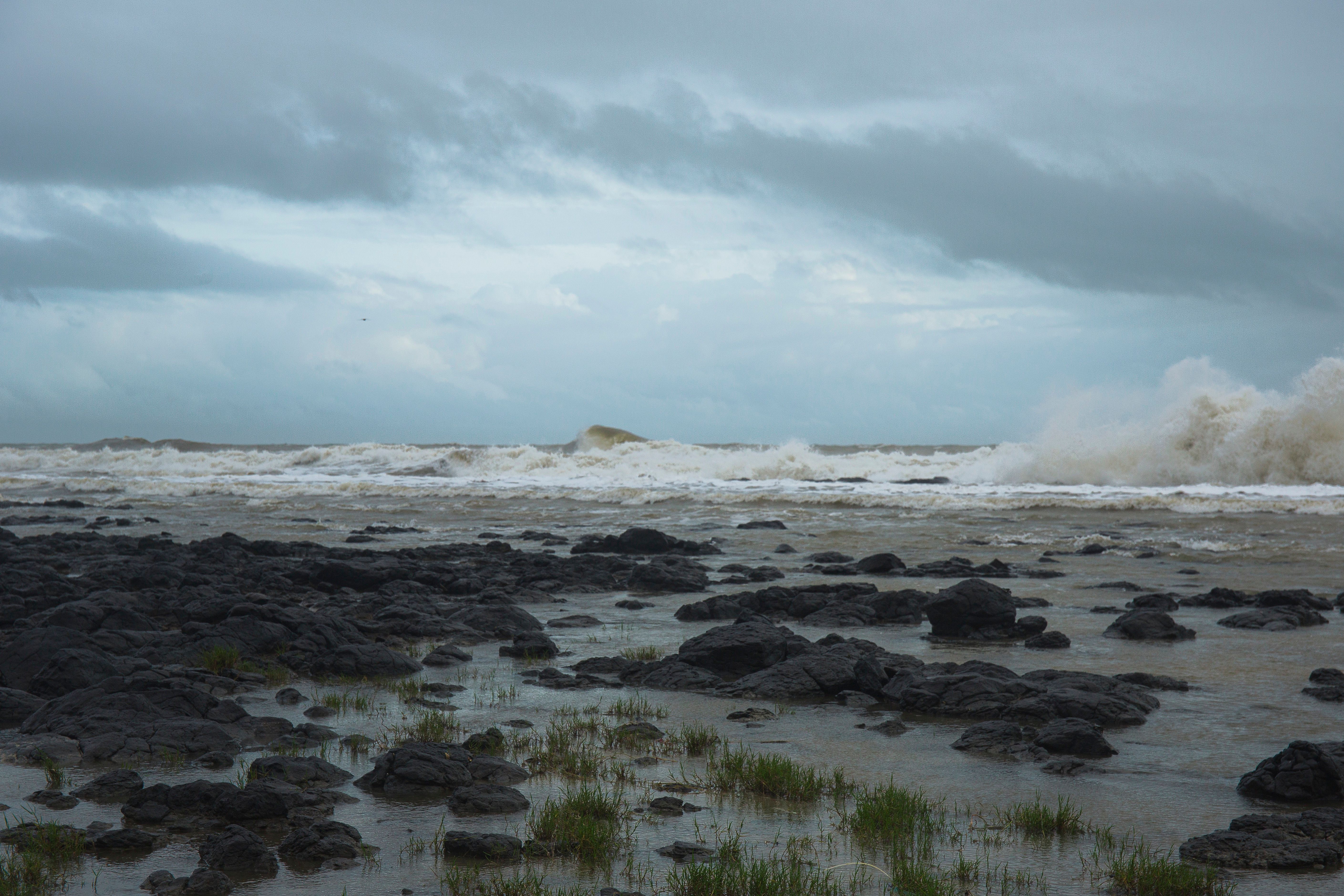Destruction on Beach after Hurricane · Free Stock Photo