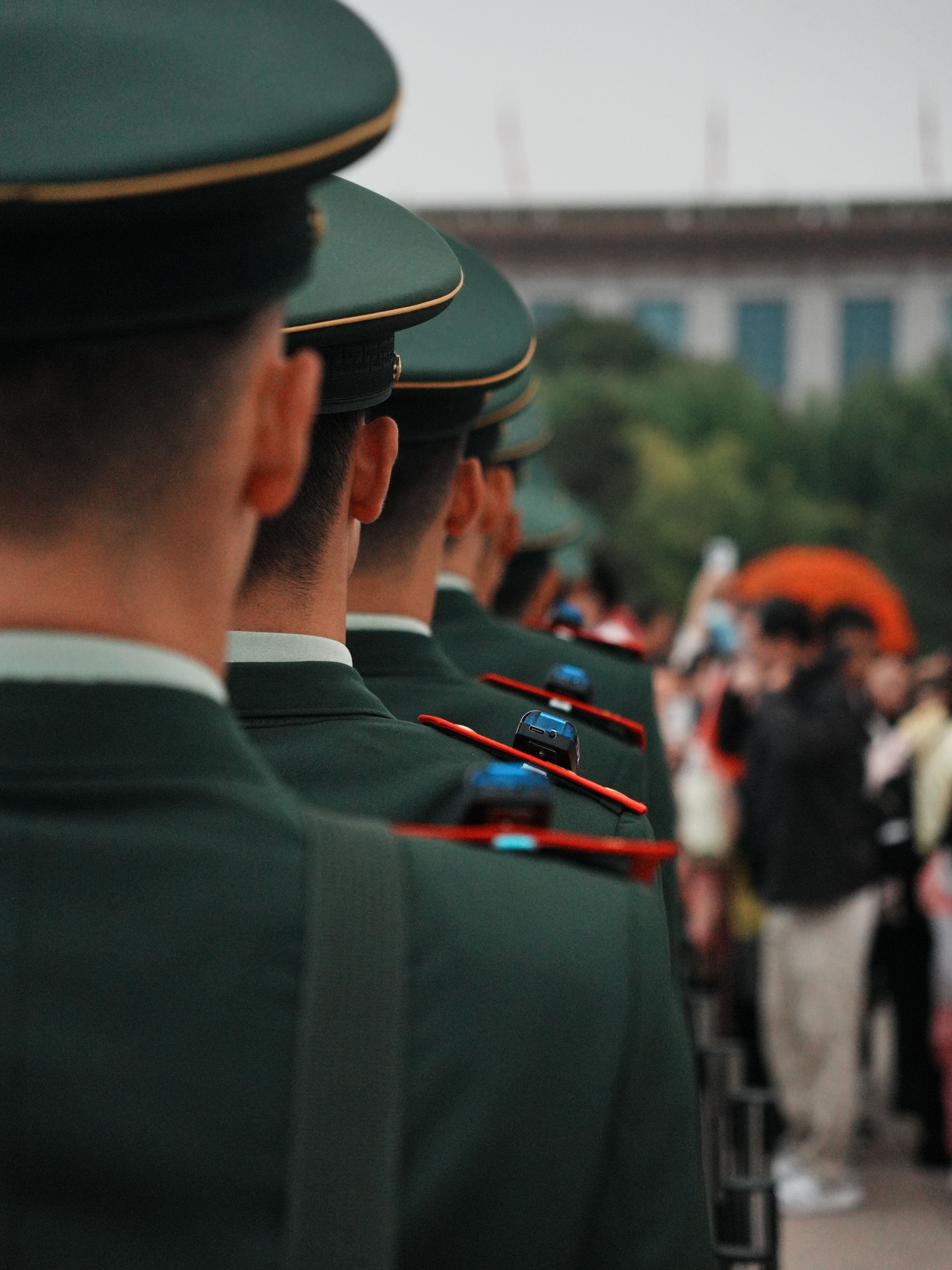 Military Parade with Soldiers in Uniform · Free Stock Photo