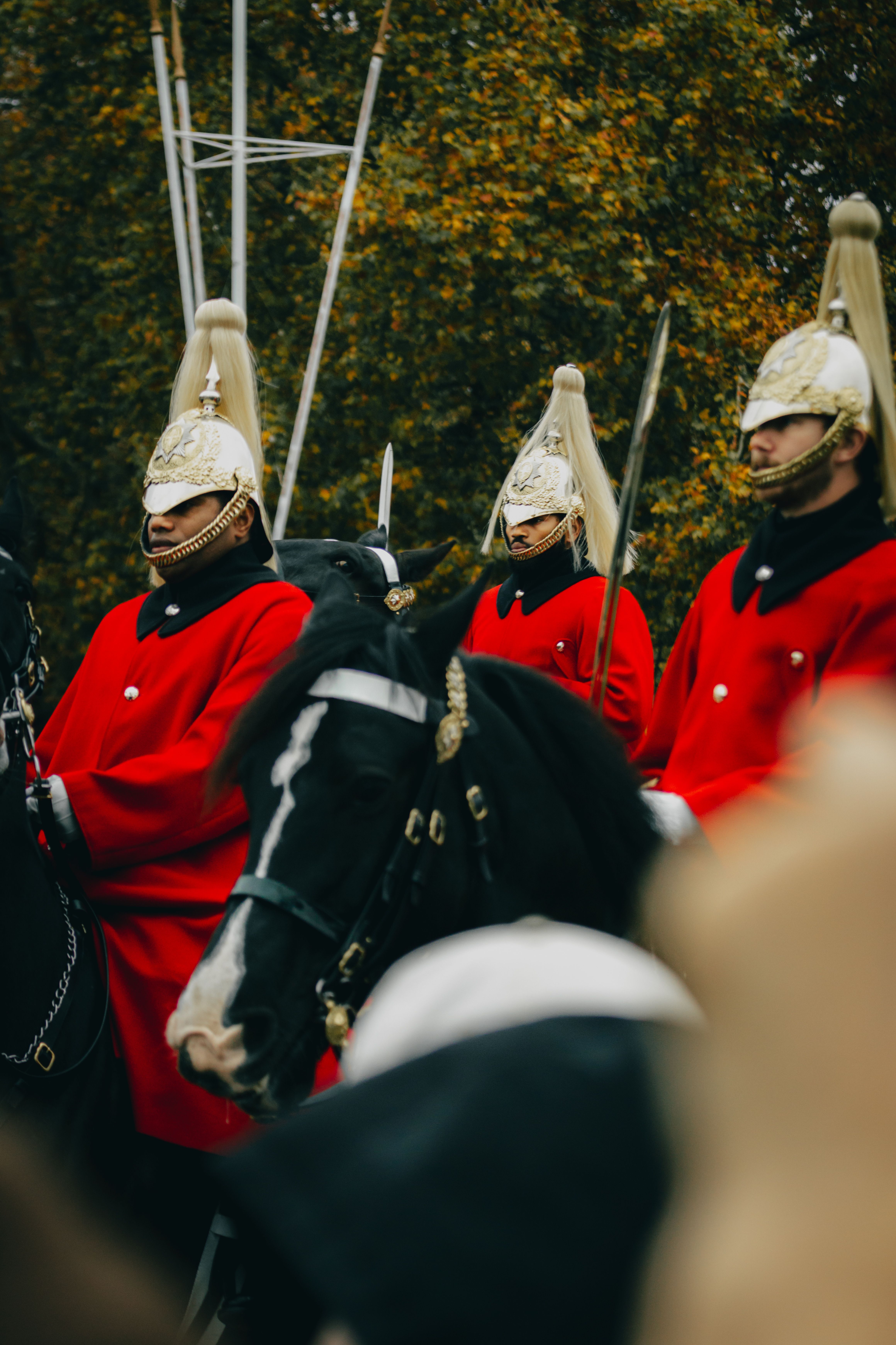Royal Guards on Horseback in London · Free Stock Photo