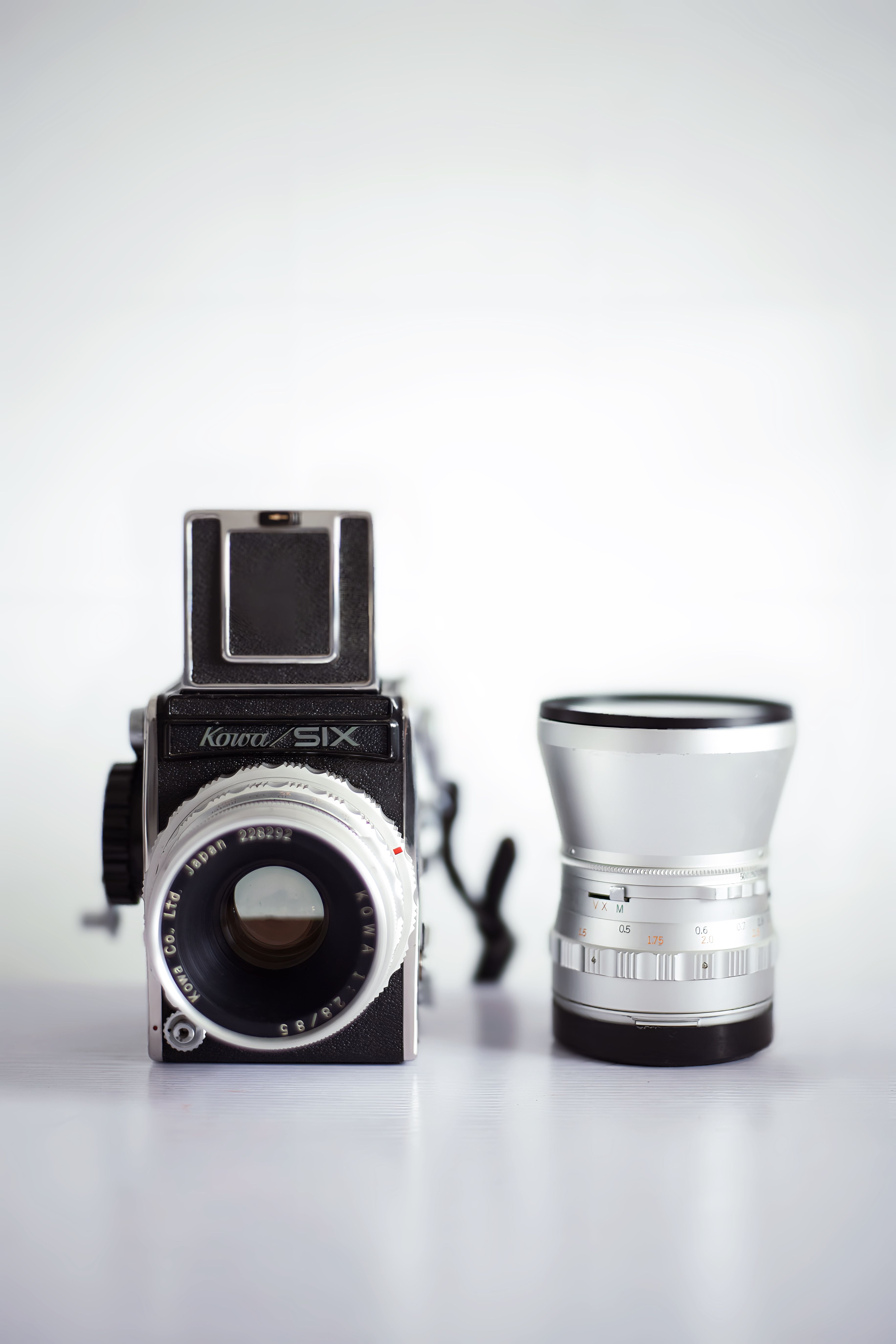 Vintage Konica Six Camera with Lens Setup · Free Stock Photo