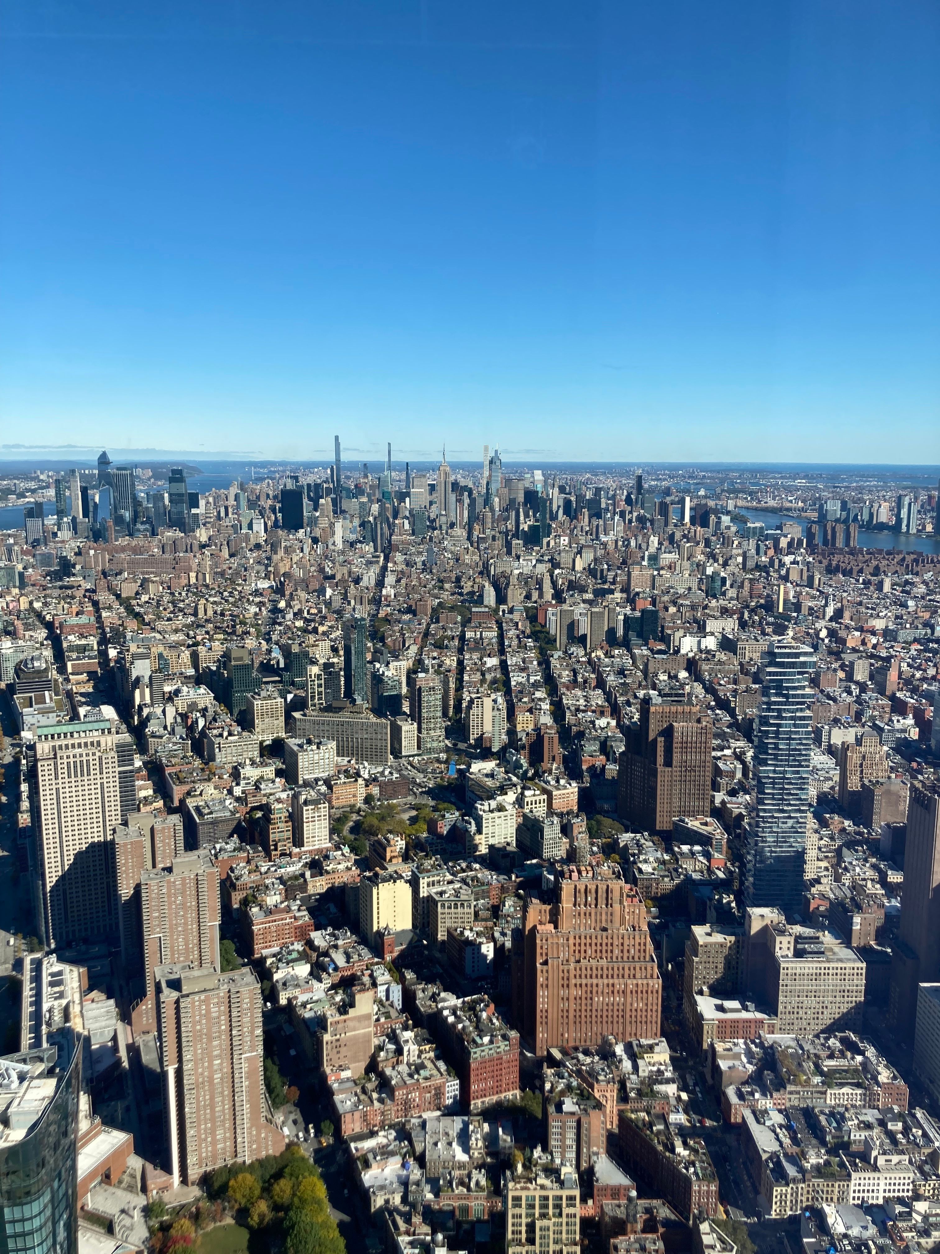Aerial View of Manhattan Skyline in Daytime · Free Stock Photo