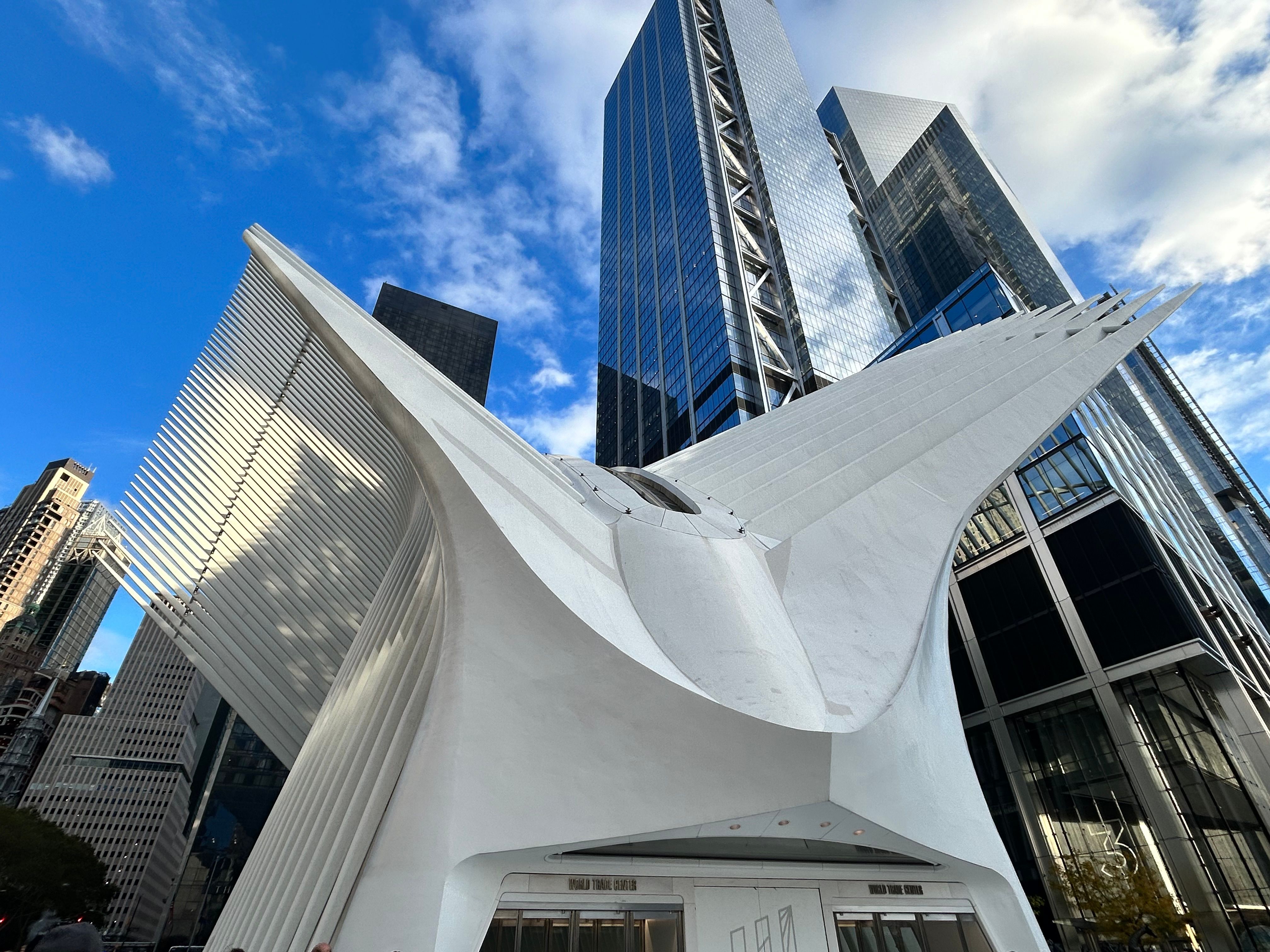 Maravilla Arquitectónica Del Oculus World Trade Center · Foto de stock ...