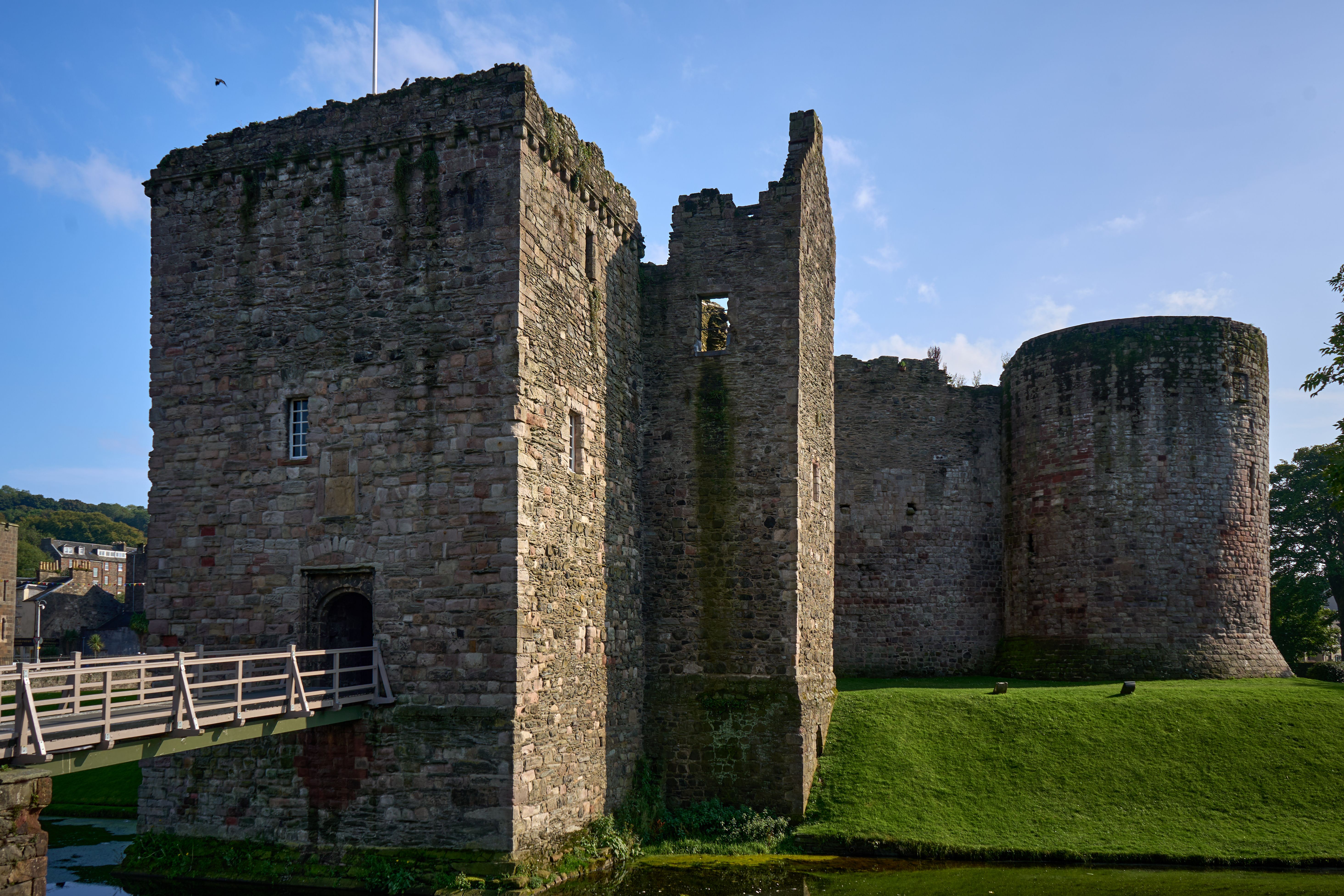 Historic Rothesay Castle in Scotland · Free Stock Photo