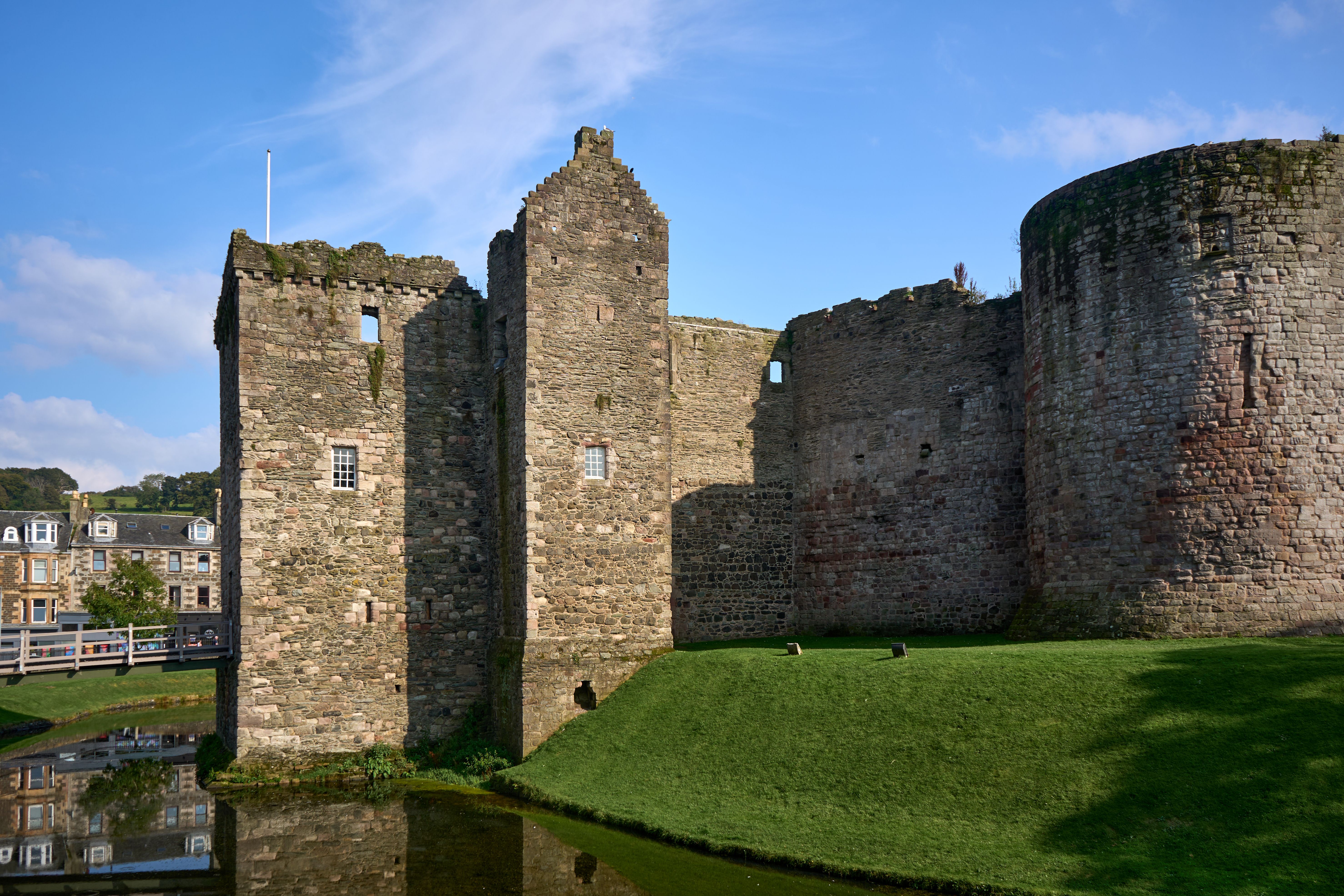 Historic Rothesay Castle in Scotland · Free Stock Photo