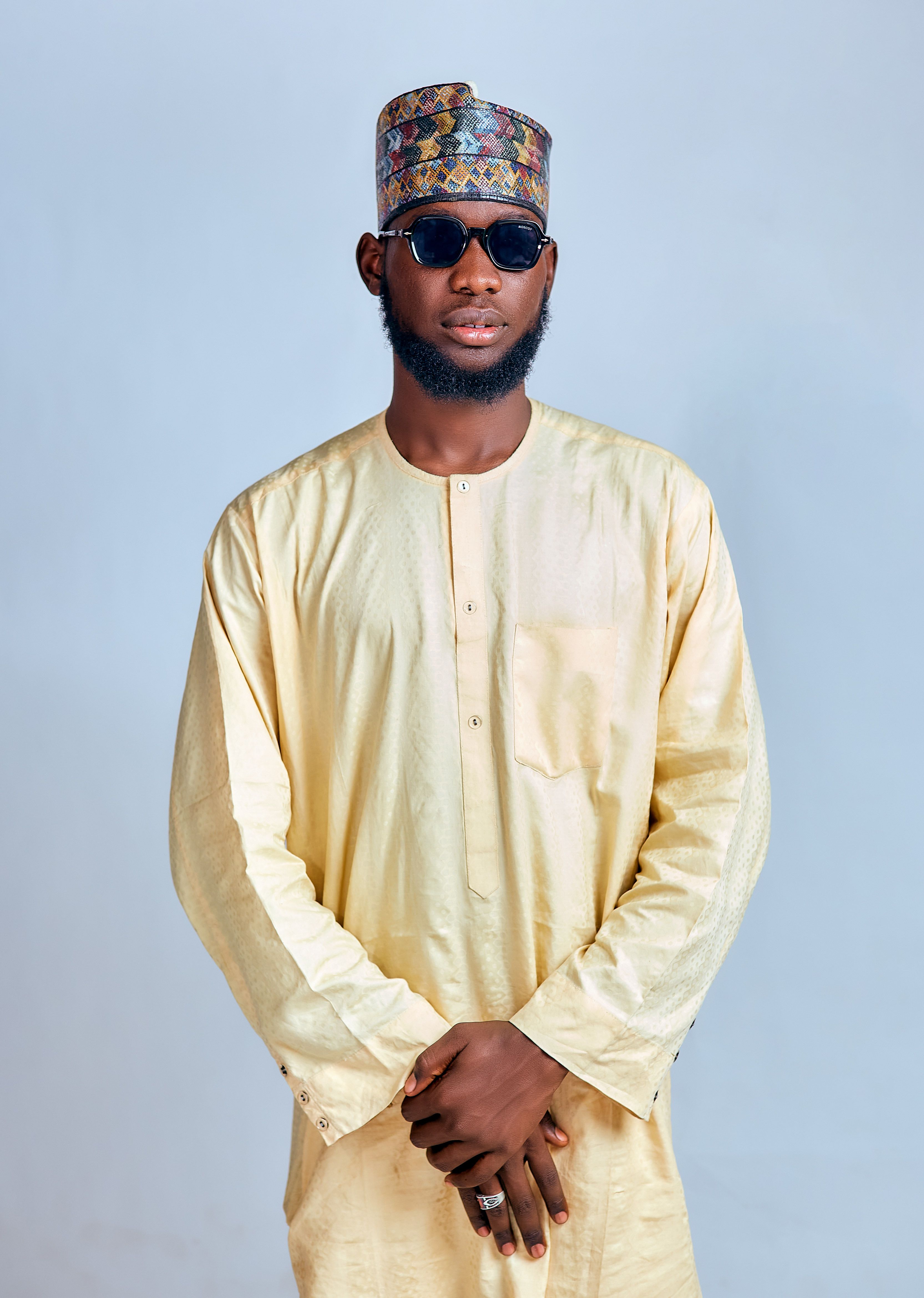 Traditional African Men's Portrait with Rich Textures · Free Stock Photo