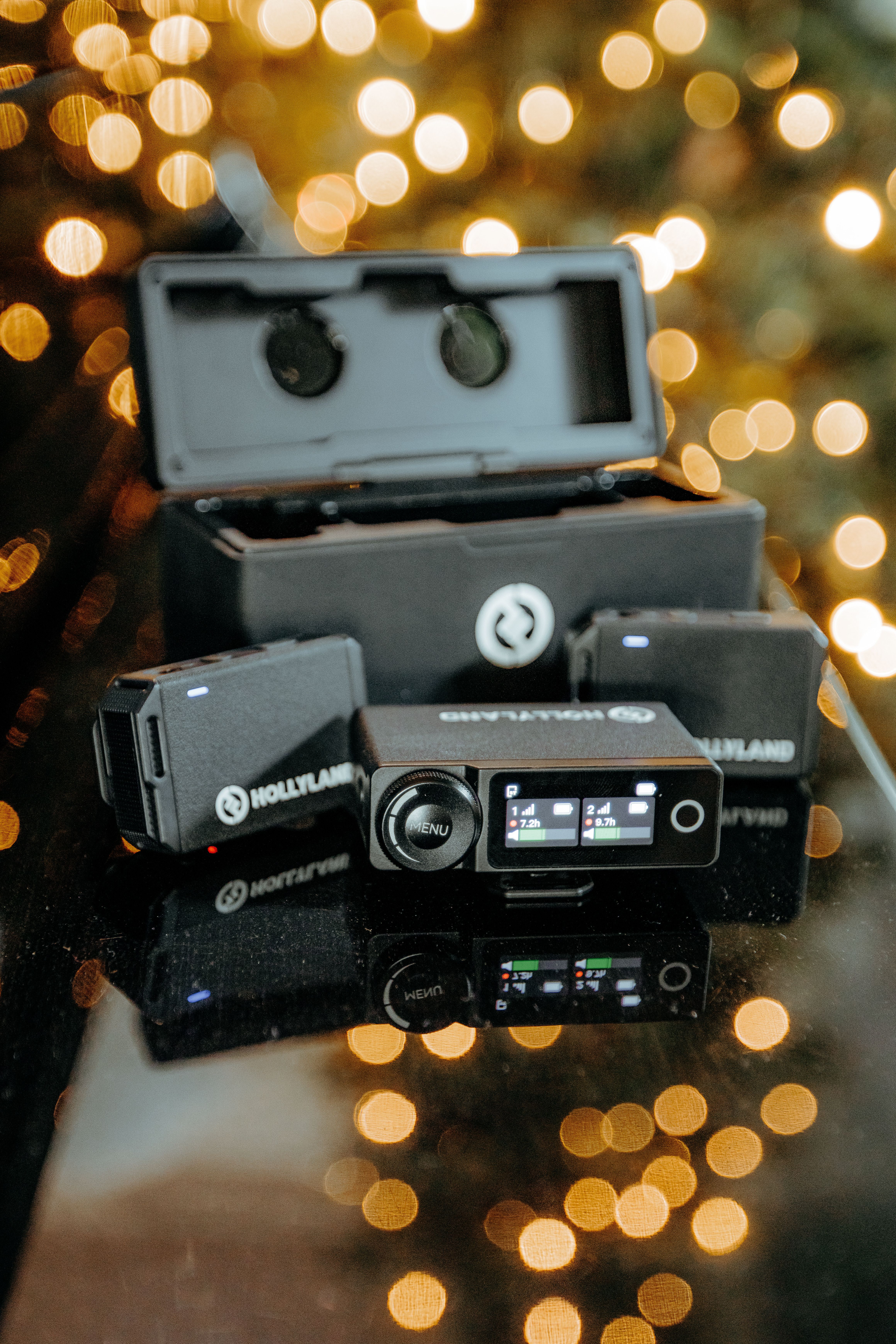 Compact Tech Gadget with Bokeh Background · Free Stock Photo
