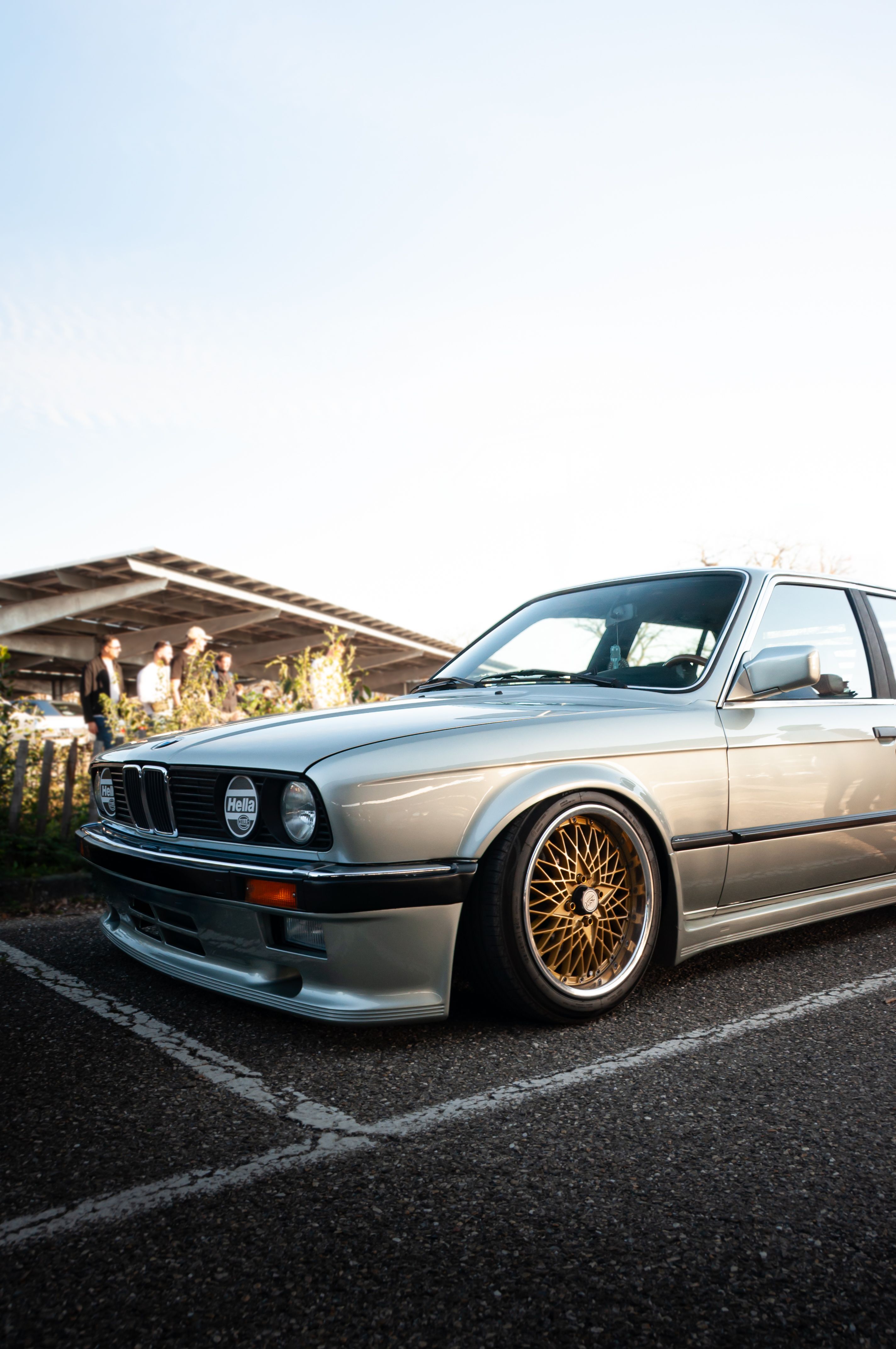 Classic BMW E30 at Outdoor Car Enthusiast Meet · Free Stock Photo