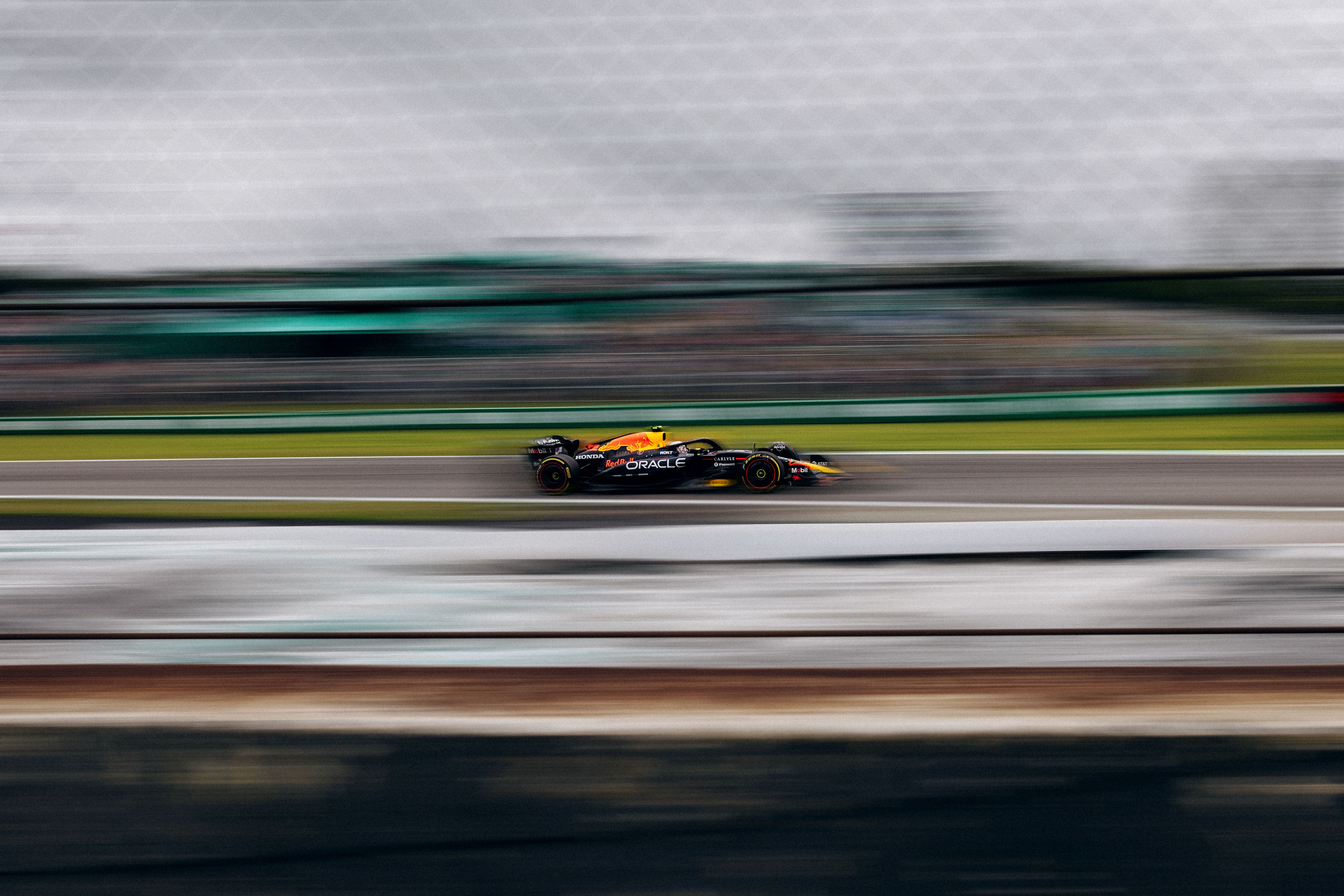 Fast Formula 1 Car Racing at Interlagos Circuit · Free Stock Photo