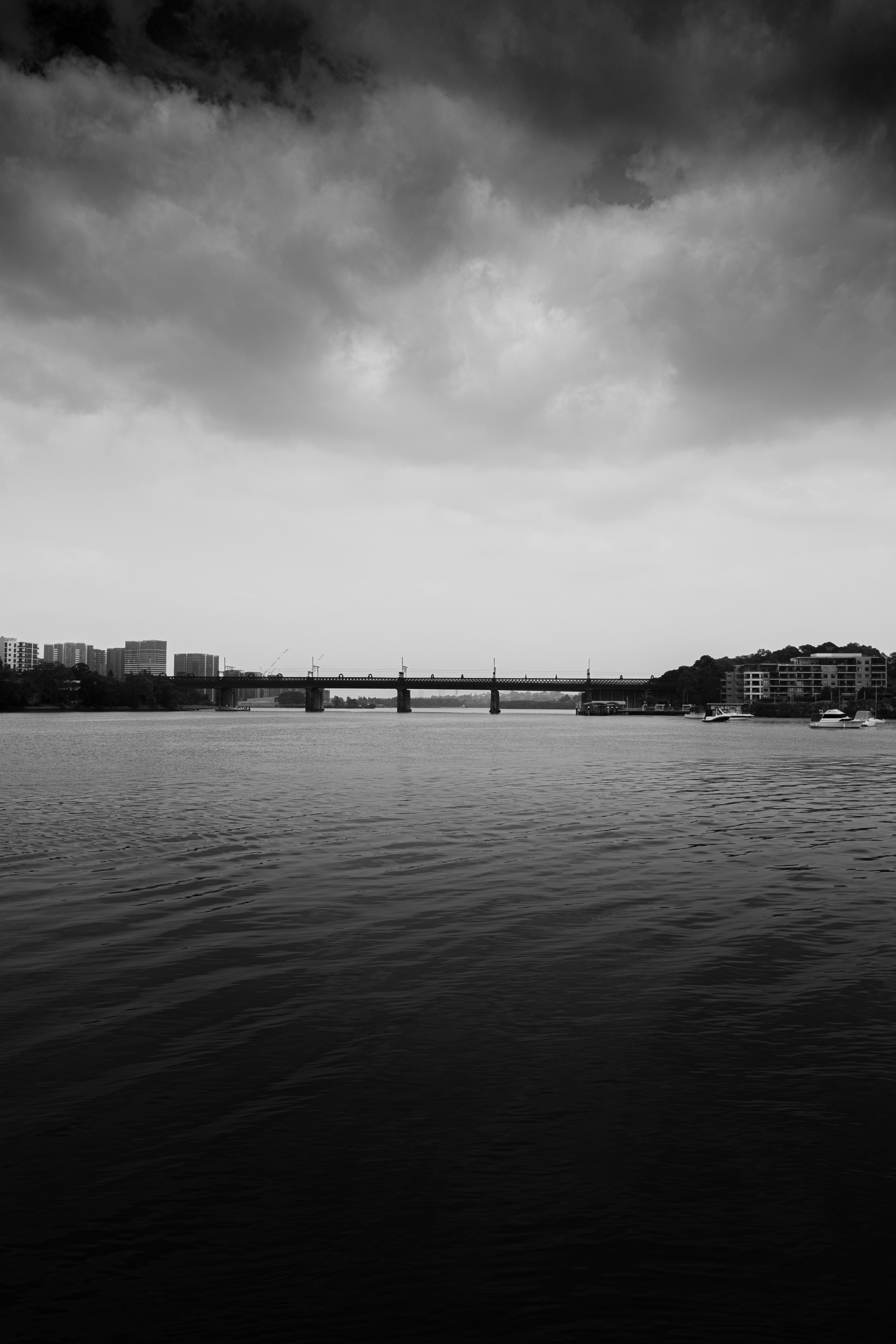 Gray Building Under Clouds · Free Stock Photo