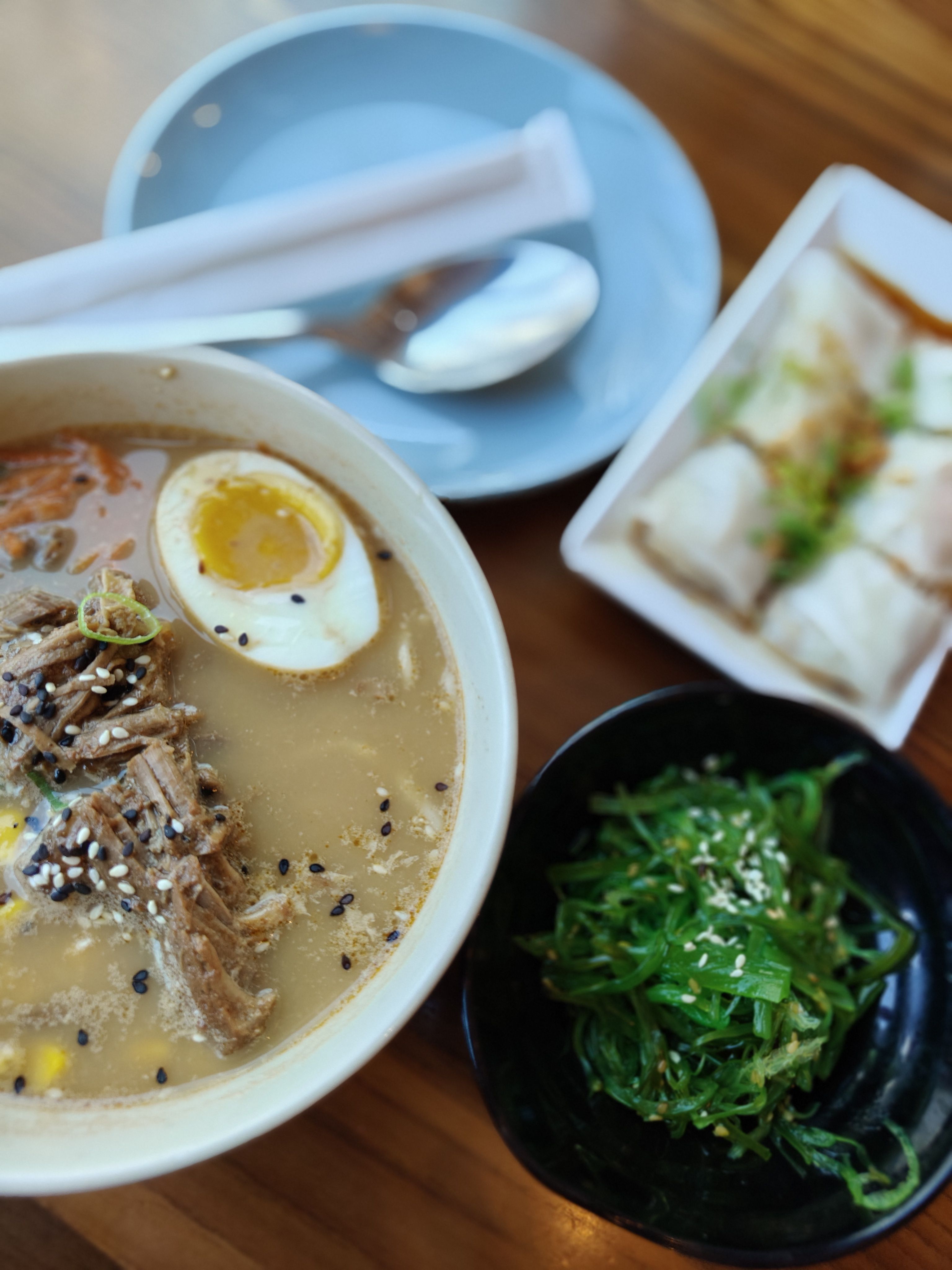 Delicious Japanese Ramen with Toppings · Free Stock Photo