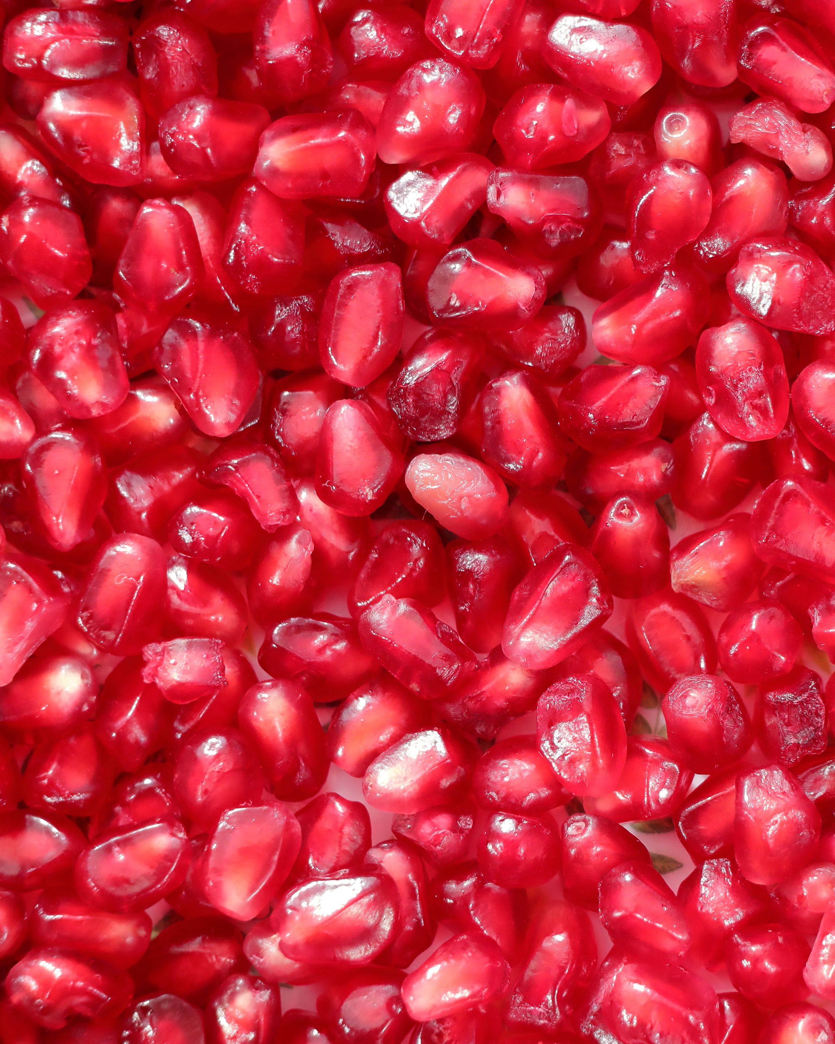 Red Pomegranate Seeds · Free Stock Photo