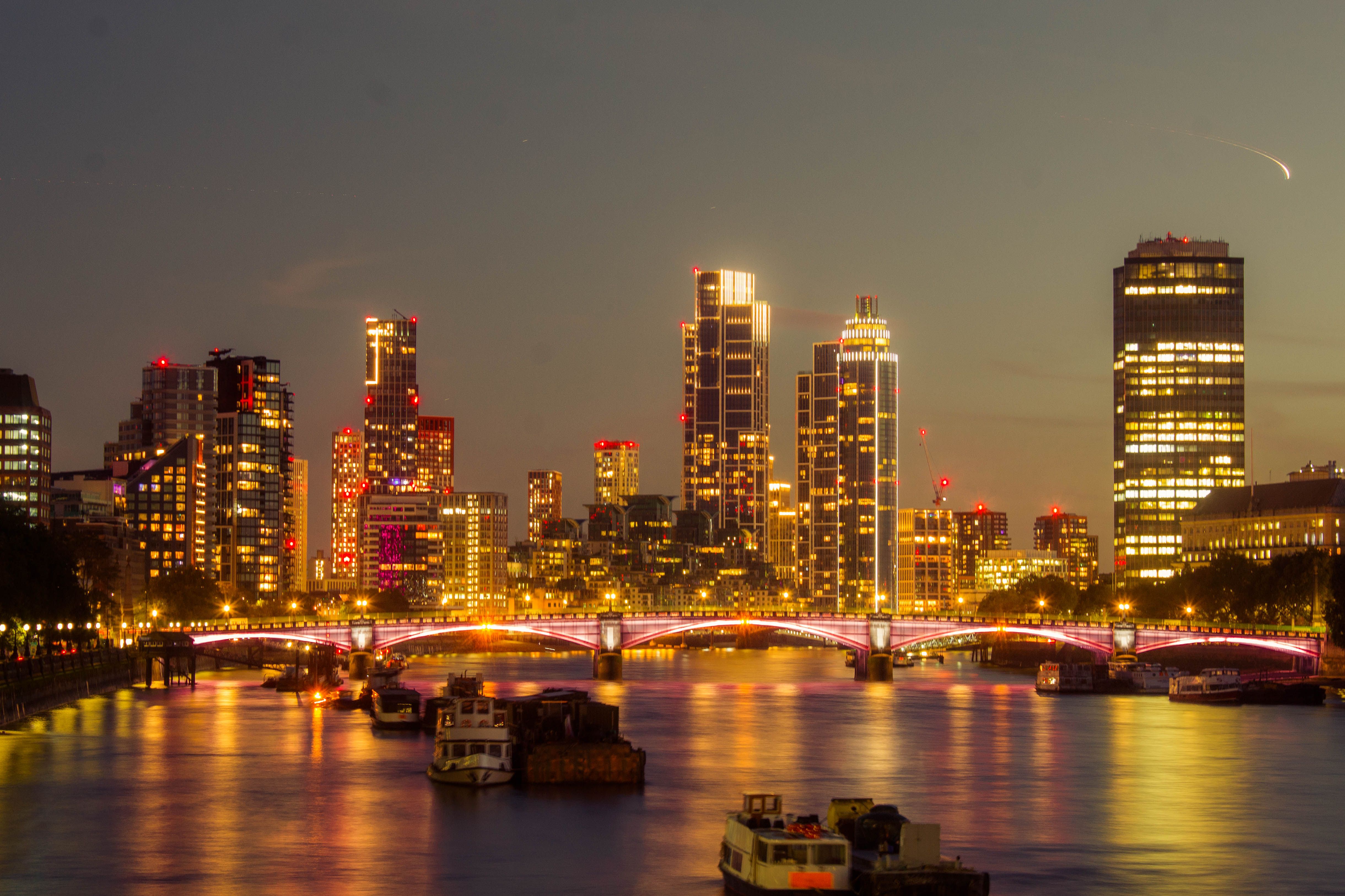 City View during Nighttime Photography · Free Stock Photo