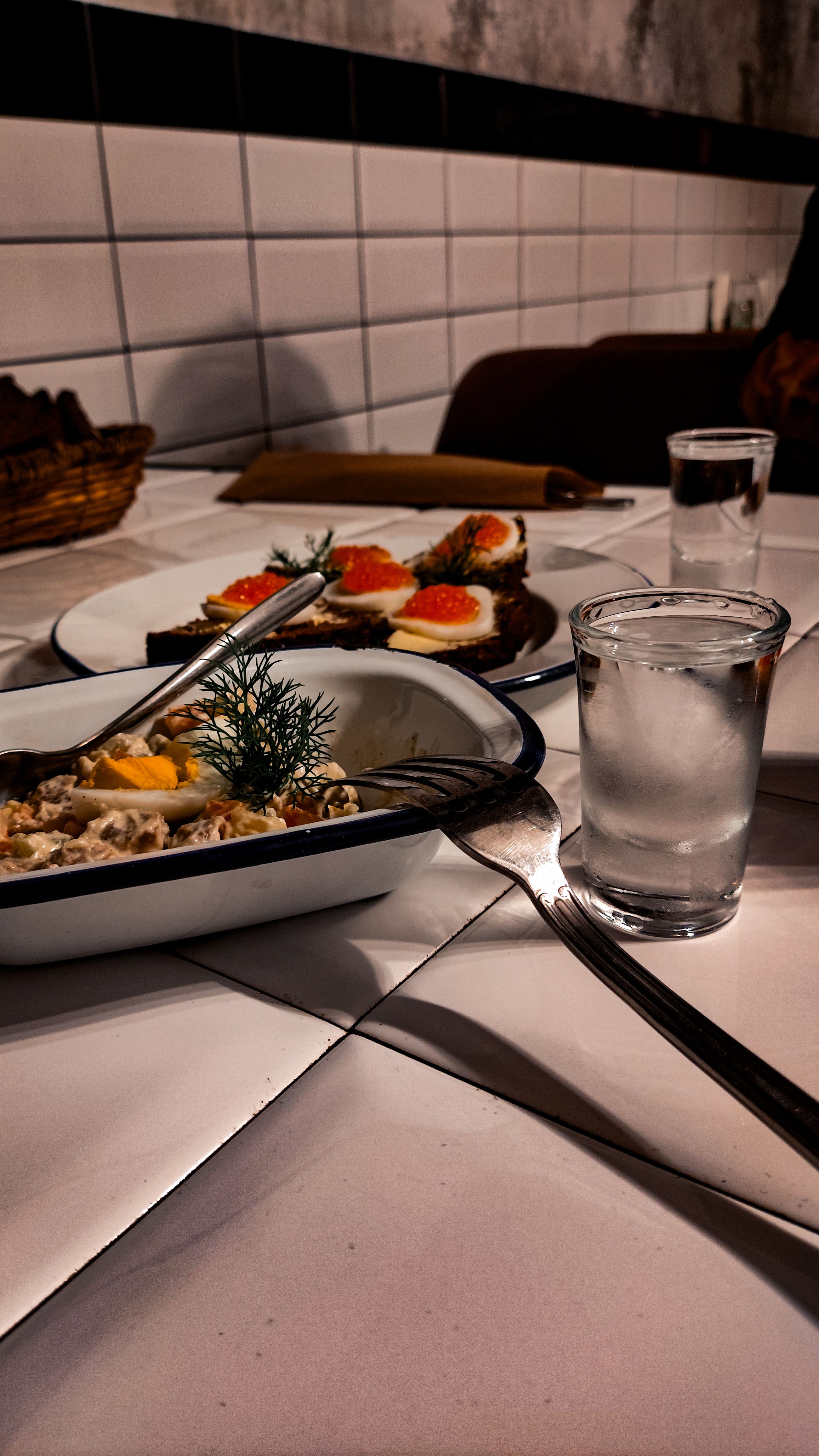Traditional Russian Cuisine on Restaurant Table · Free Stock Photo