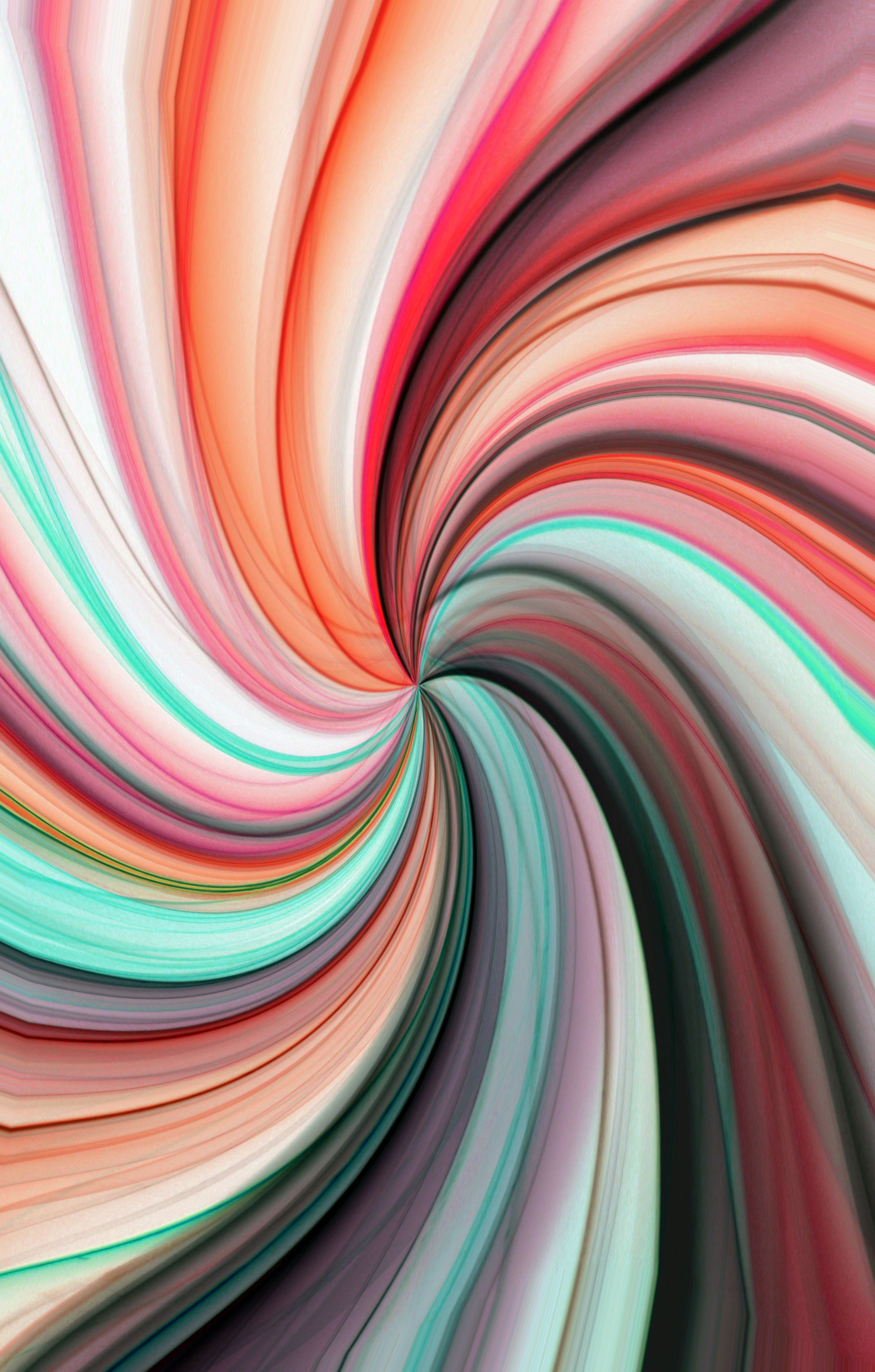 Colorful Abstract Swirl Pattern Art · Free Stock Photo