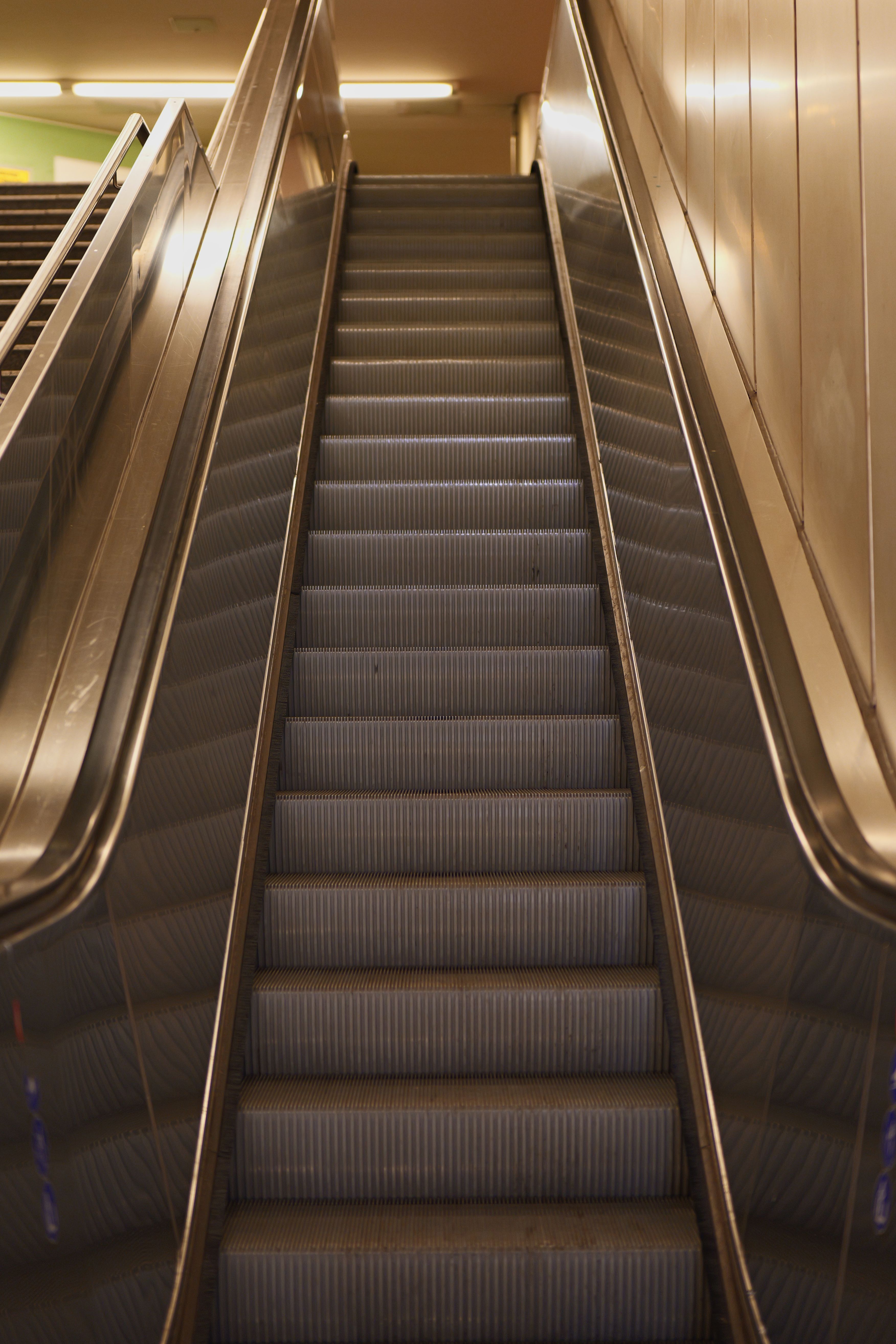 Modern Escalator Interior in Berlin Subway · Free Stock Photo