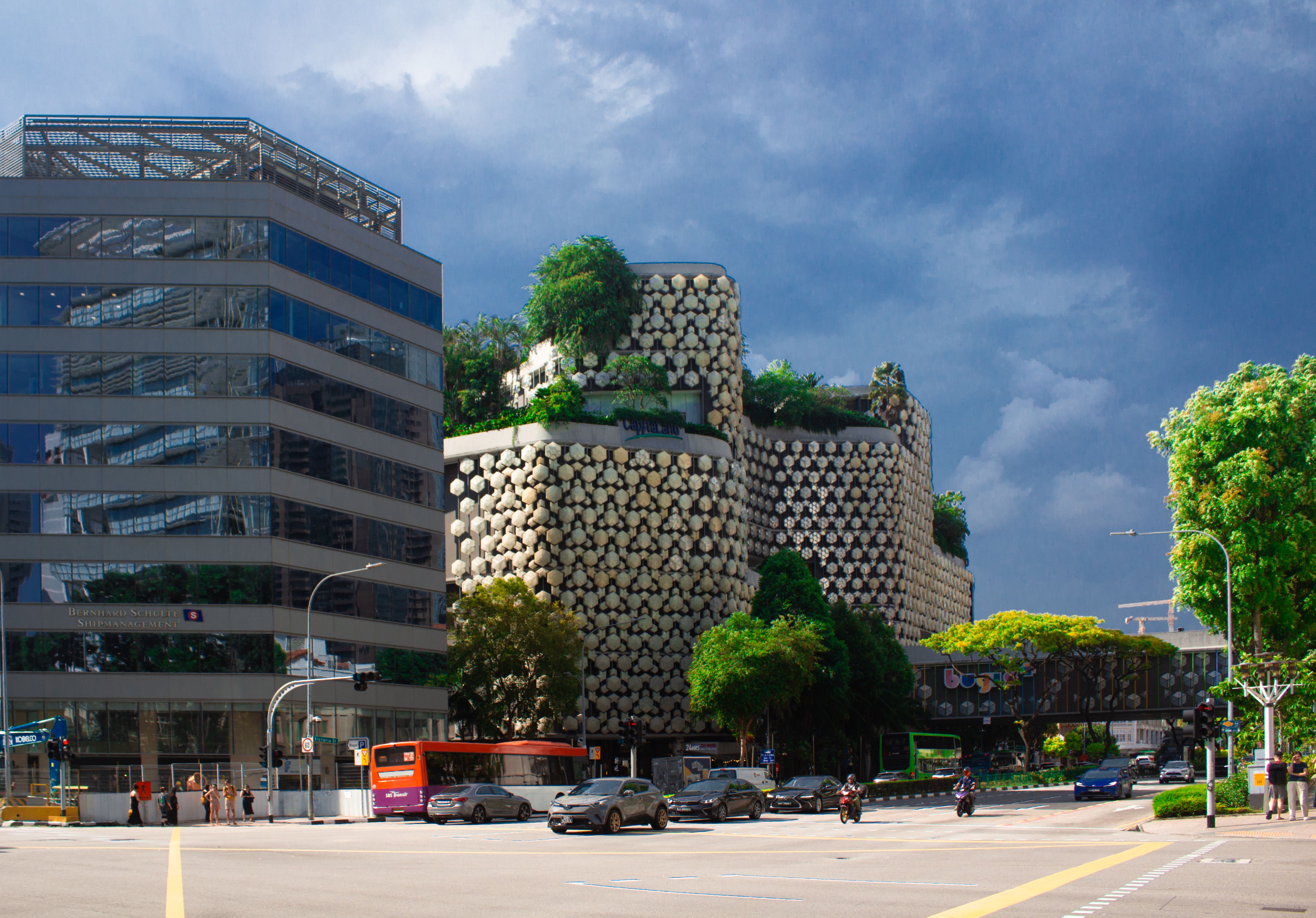Modern Architectural Buildings in Singapore · Free Stock Photo