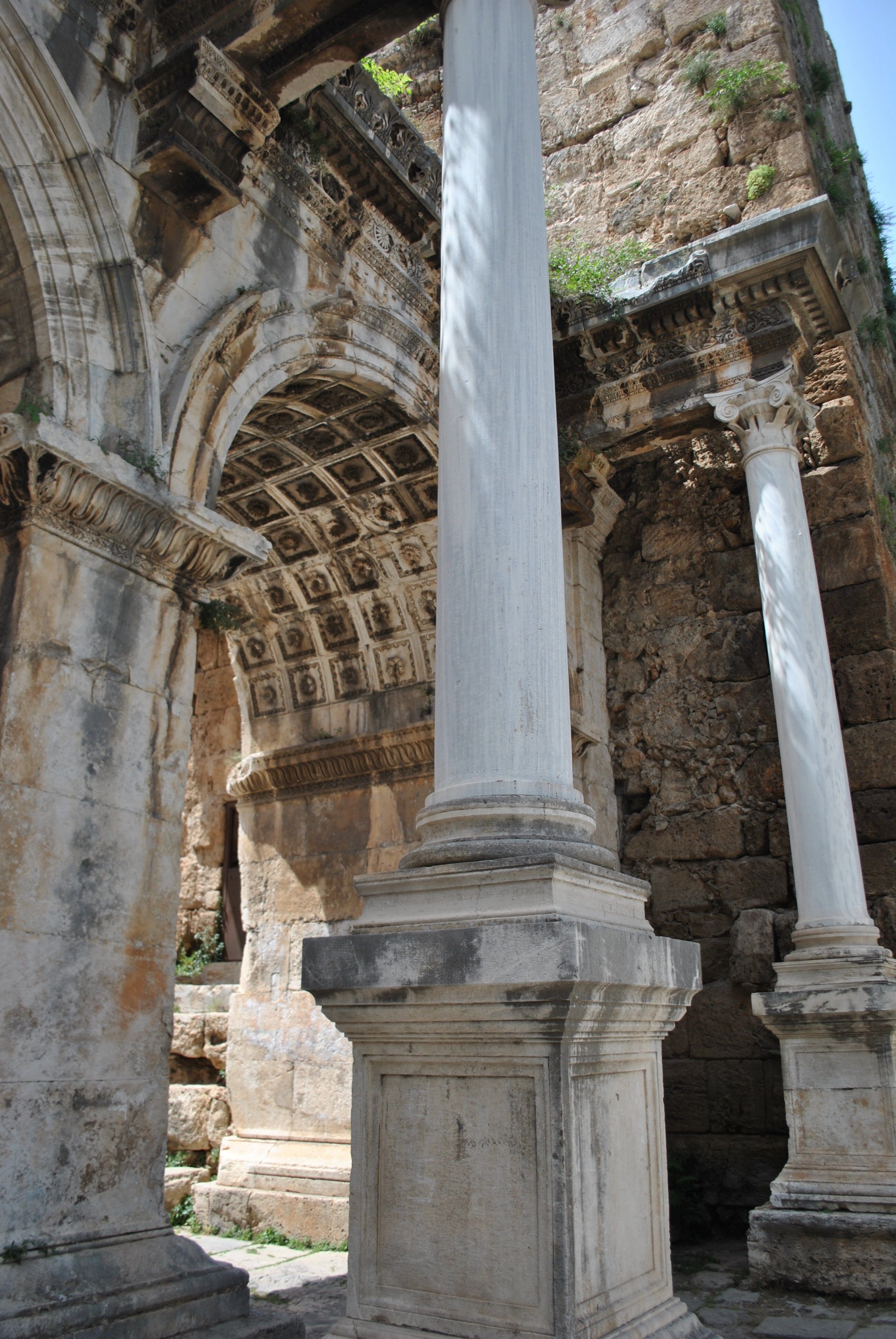 Ancient Roman Architecture with Marble Columns · Free Stock Photo