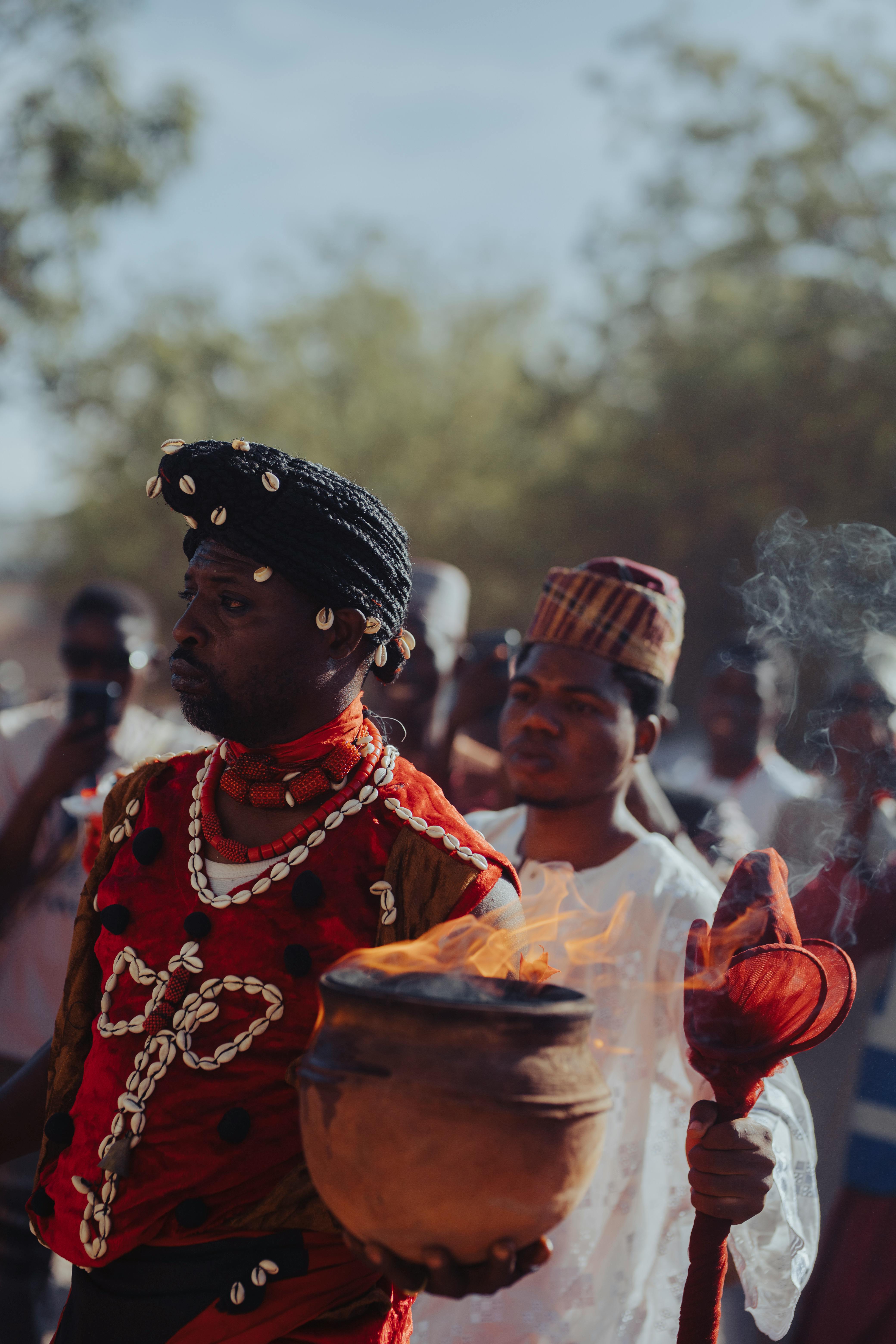 Traditional Igbo Cultural Parade with Attire · Free Stock Photo