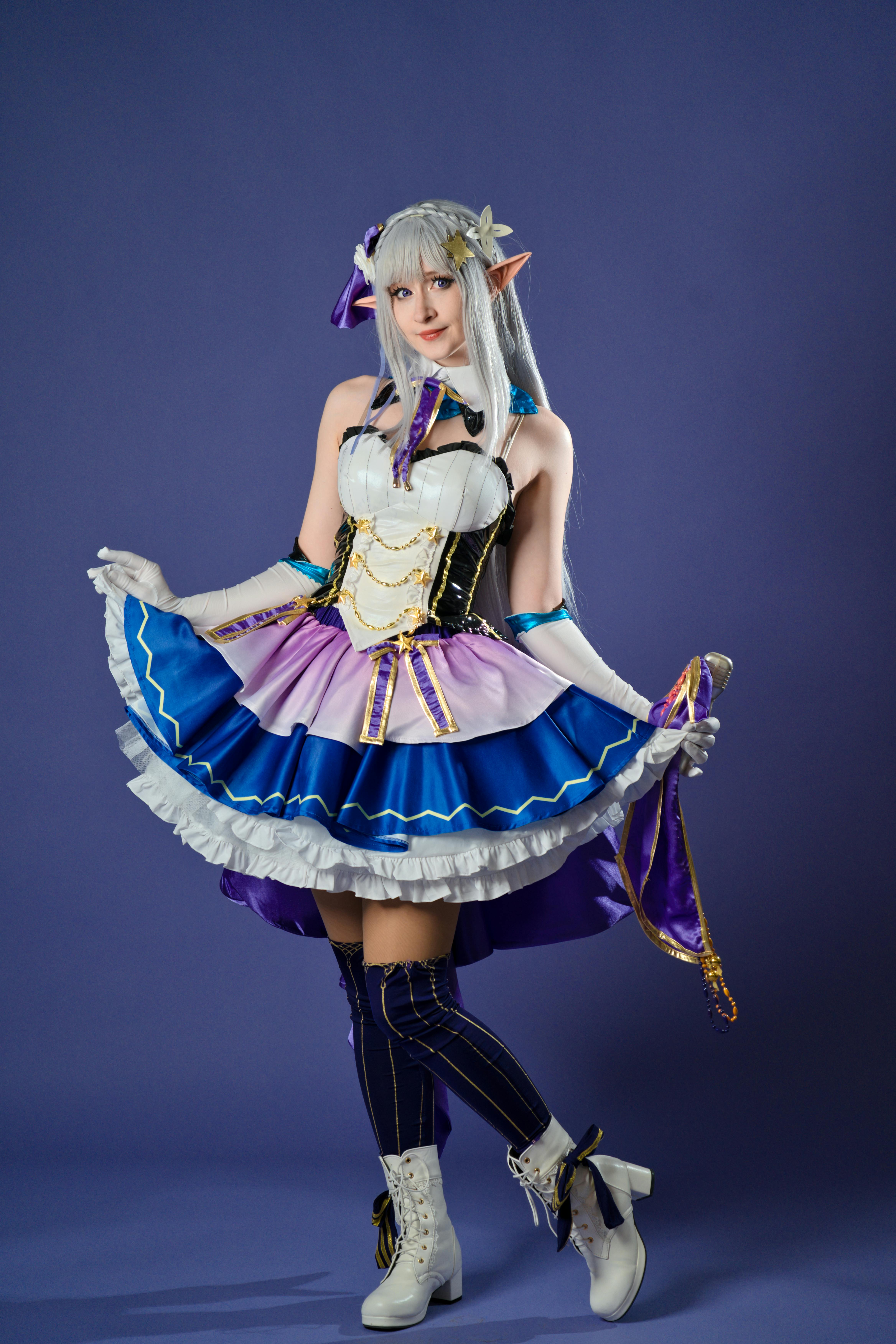 Enchanting Cosplay Portrait of Anime Character · Free Stock Photo
