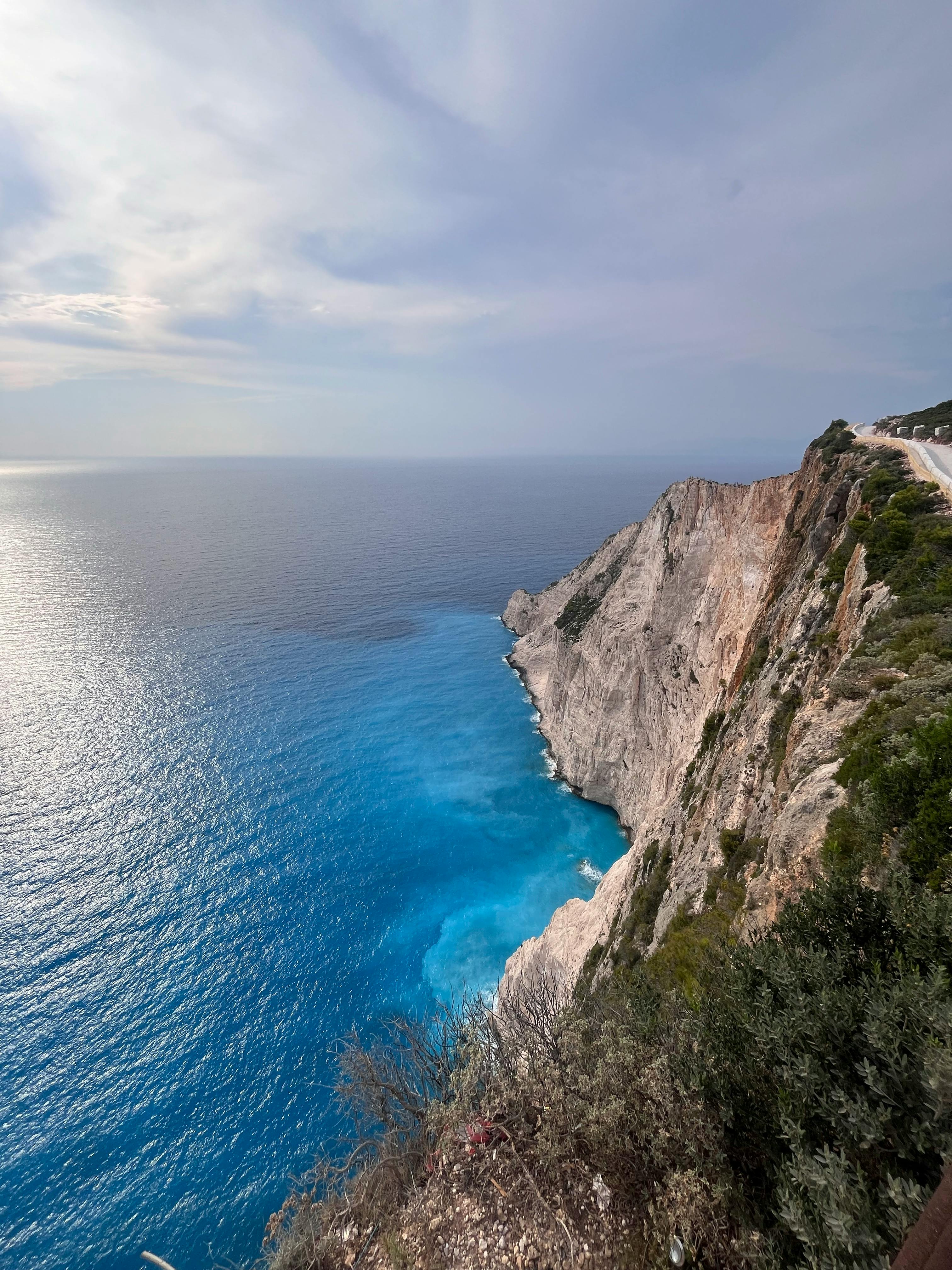 Breathtaking Cliffs Overlooking Blue Ocean · Free Stock Photo