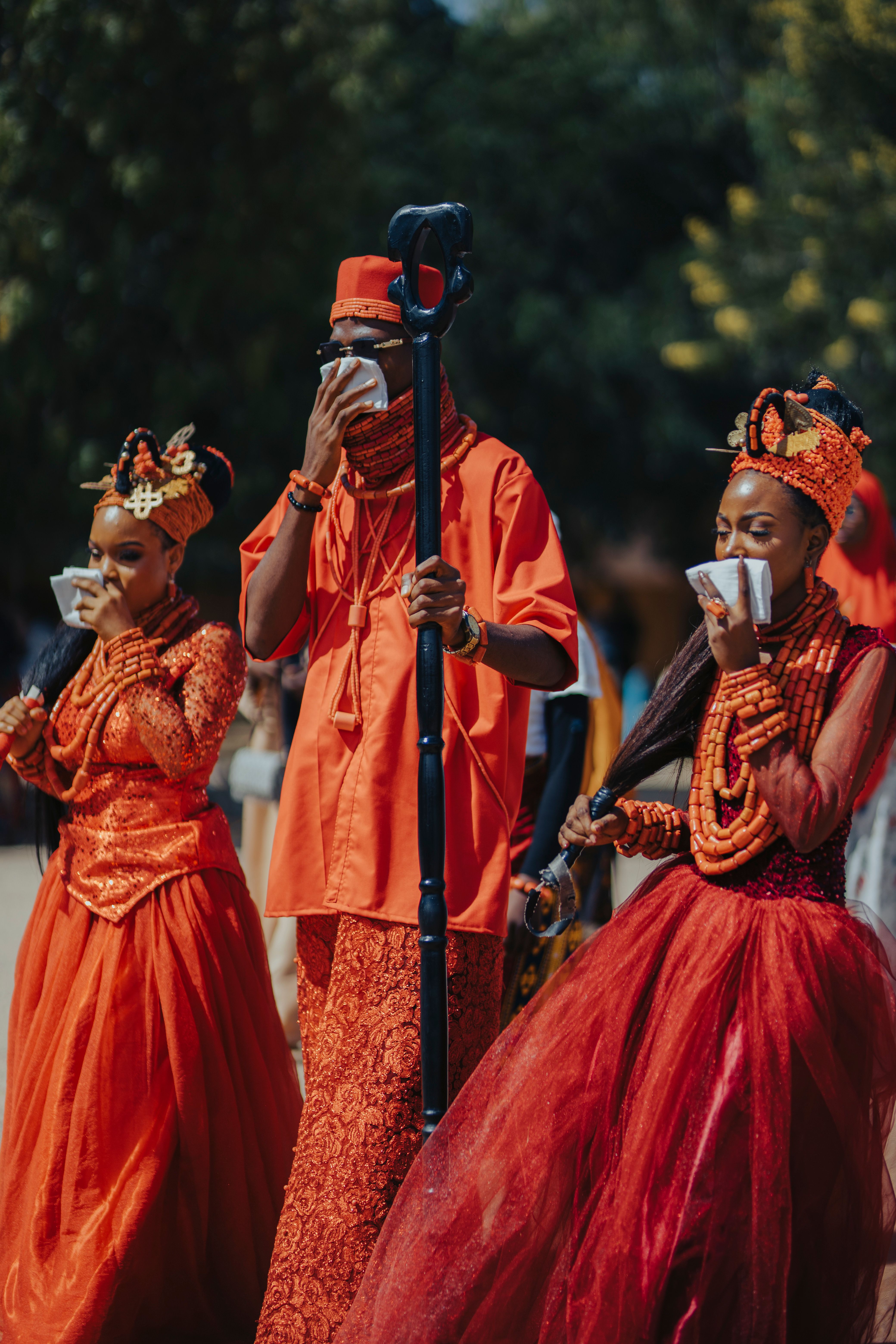 Vibrant Traditional African Wedding Ceremony · Free Stock Photo