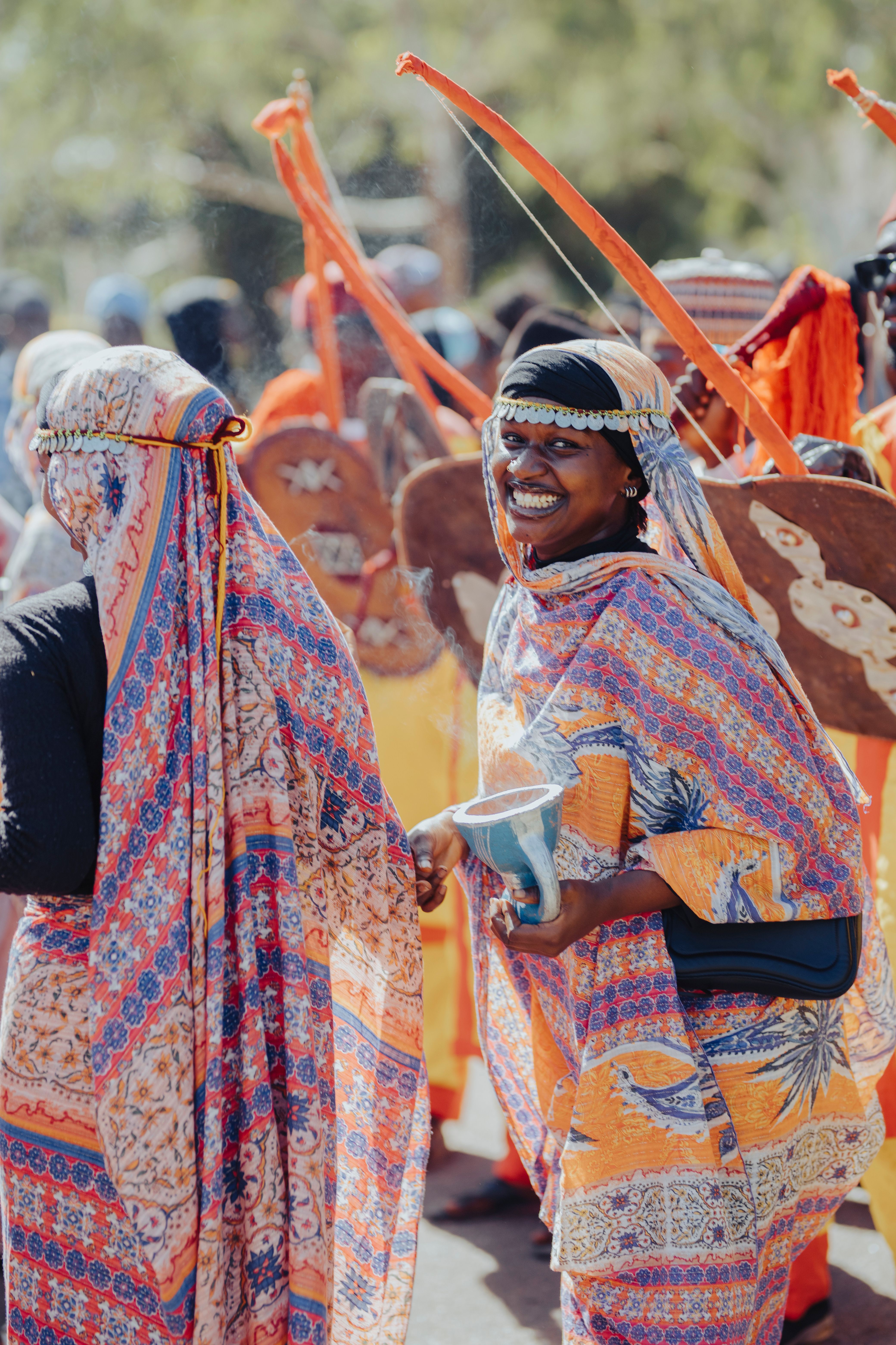 Colorful African Cultural Celebration Outdoors · Free Stock Photo
